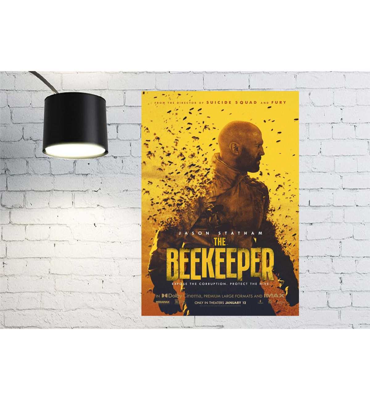 The Beekeeper Movie Poster 2023 Film - Room | Inspire Uplift