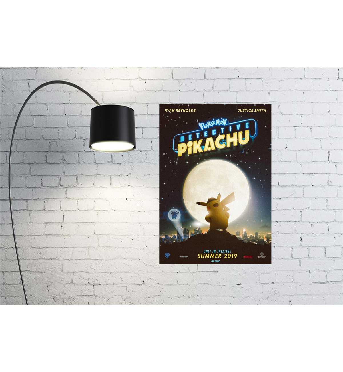 Detective Pikachu Movie Poster 2023 Film - Room - Inspire Uplift