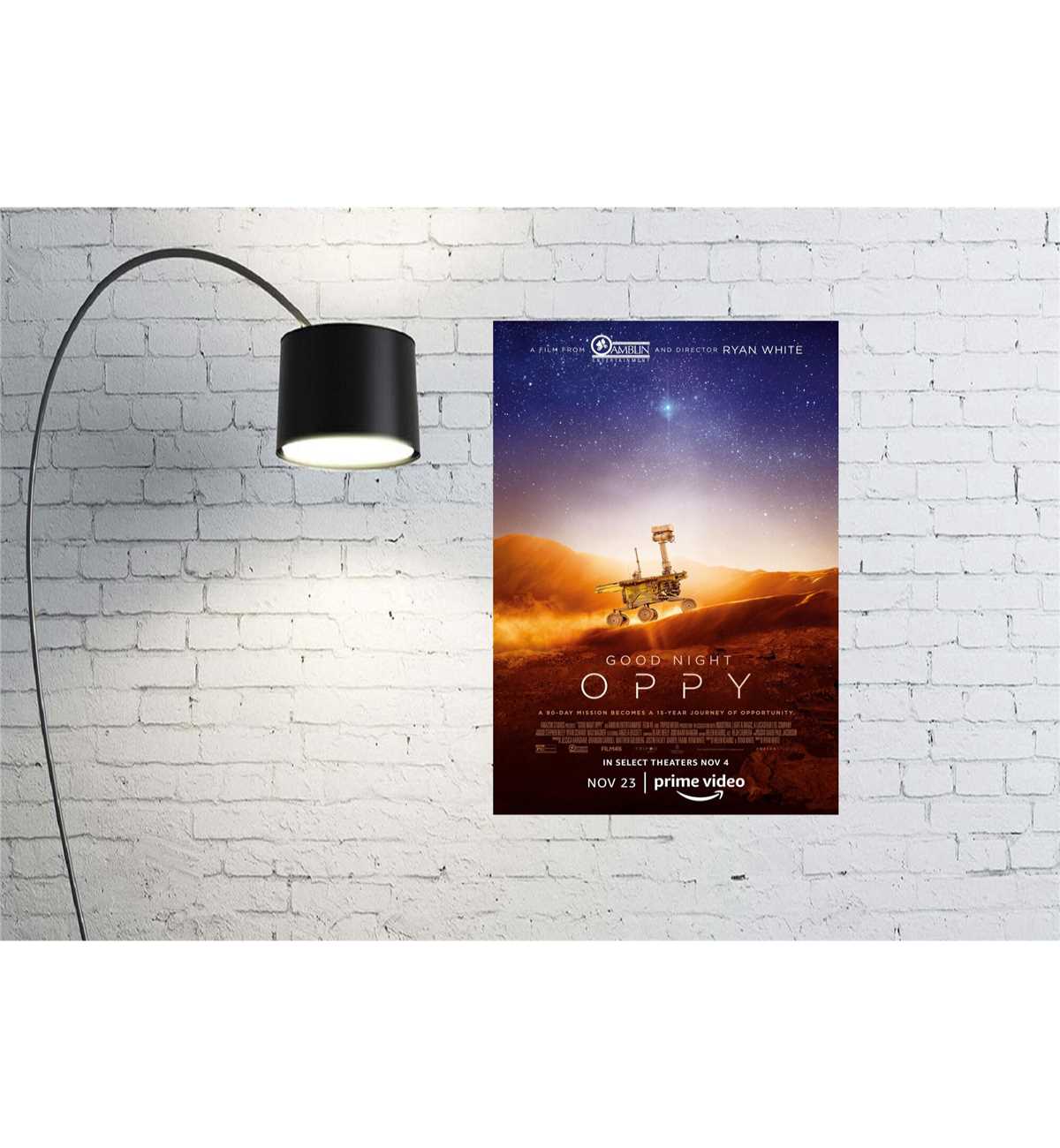 Good Night Oppy Movie Poster 2023 Film - | Inspire Uplift