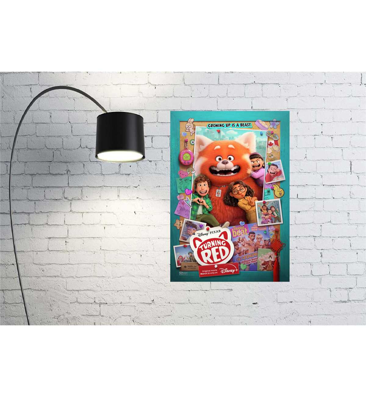 Turning Red Movie Poster 2023 Film - Room | Inspire Uplift