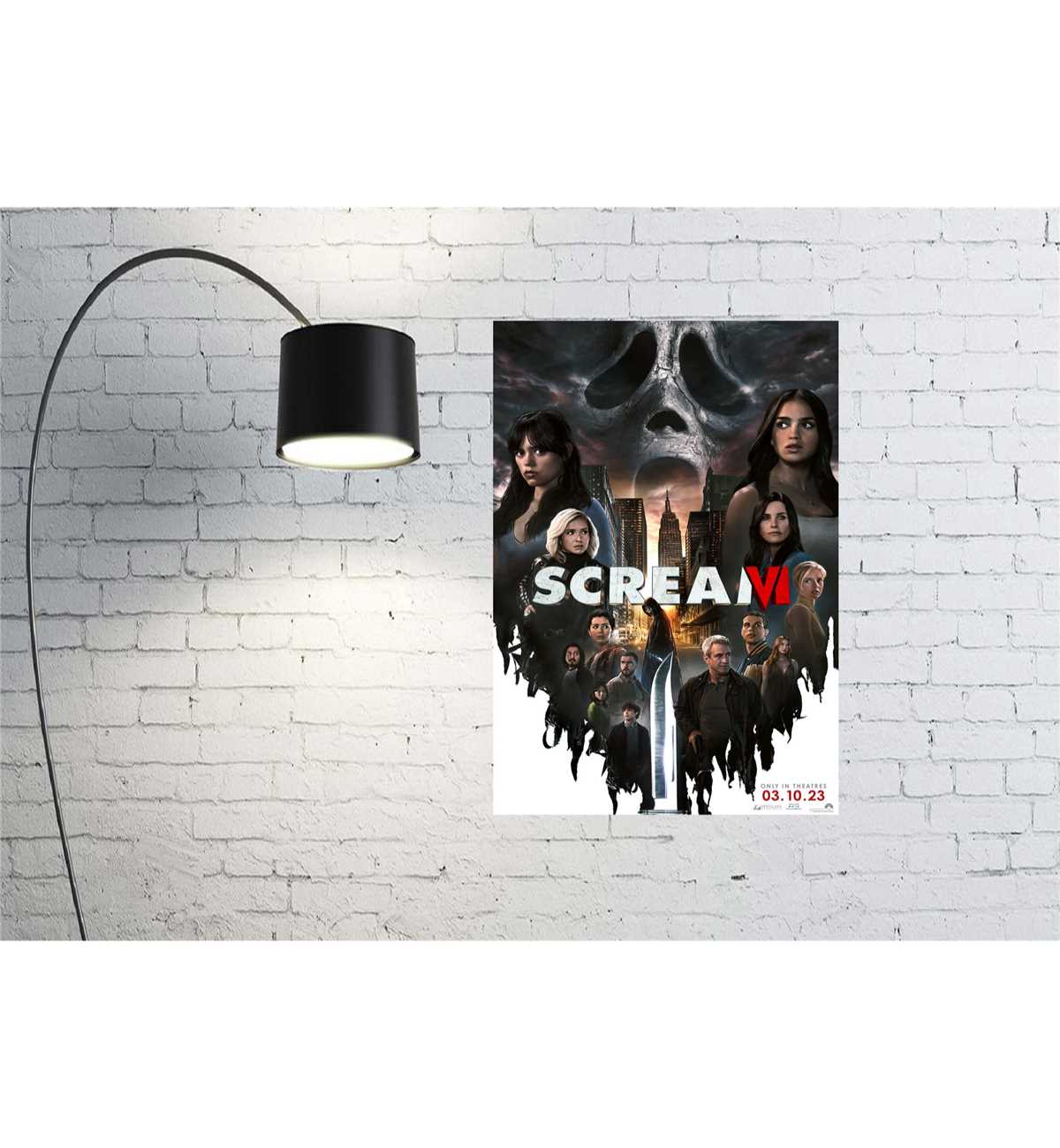 Scream 6 Movie Poster 2023 Film - Room | Inspire Uplift