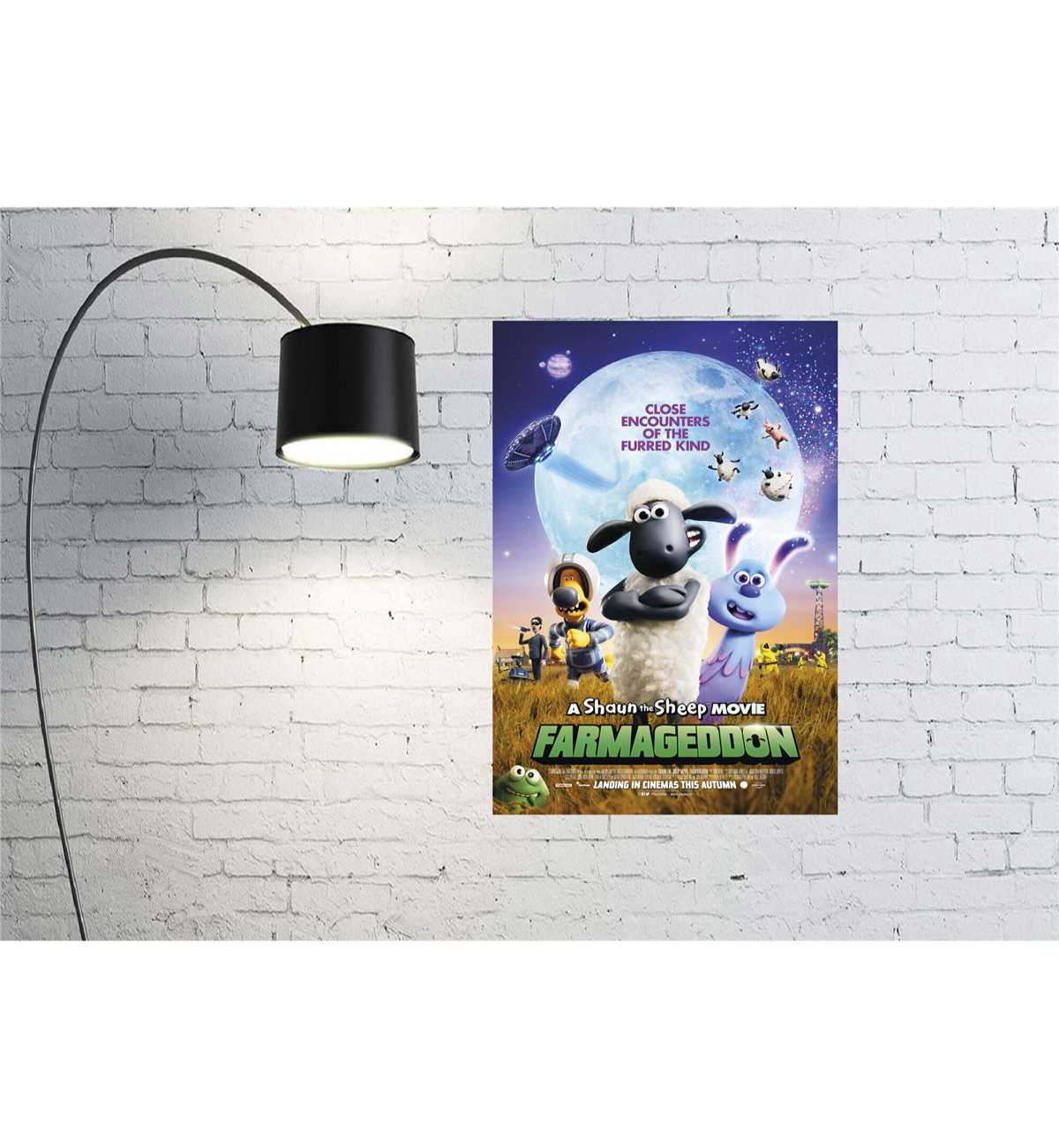 A Shaun the Sheep Movie Farmageddon Movie Poster | Inspire Uplift