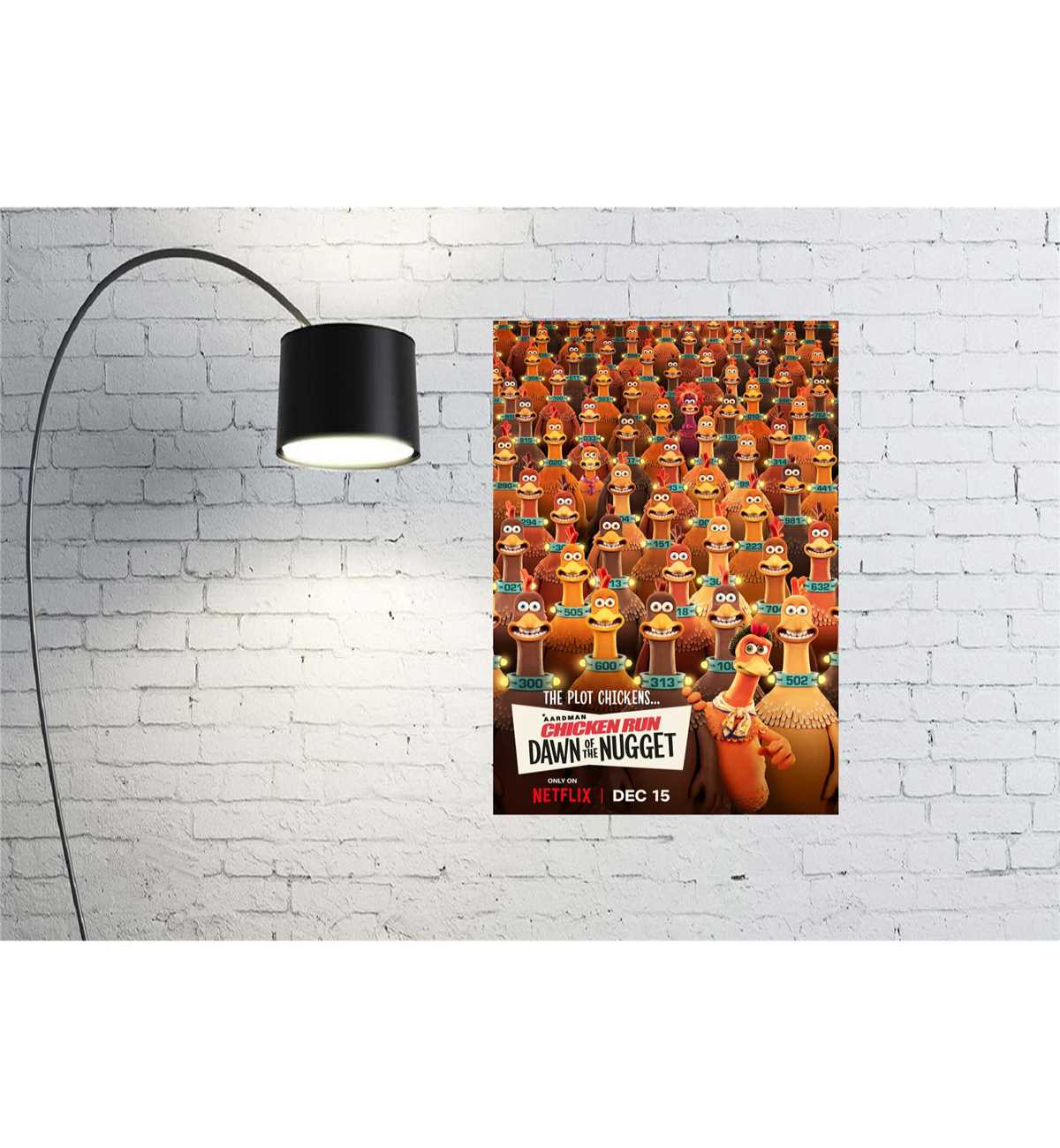 Chicken Run Dawn of the Nugget Movie Poster | Inspire Uplift