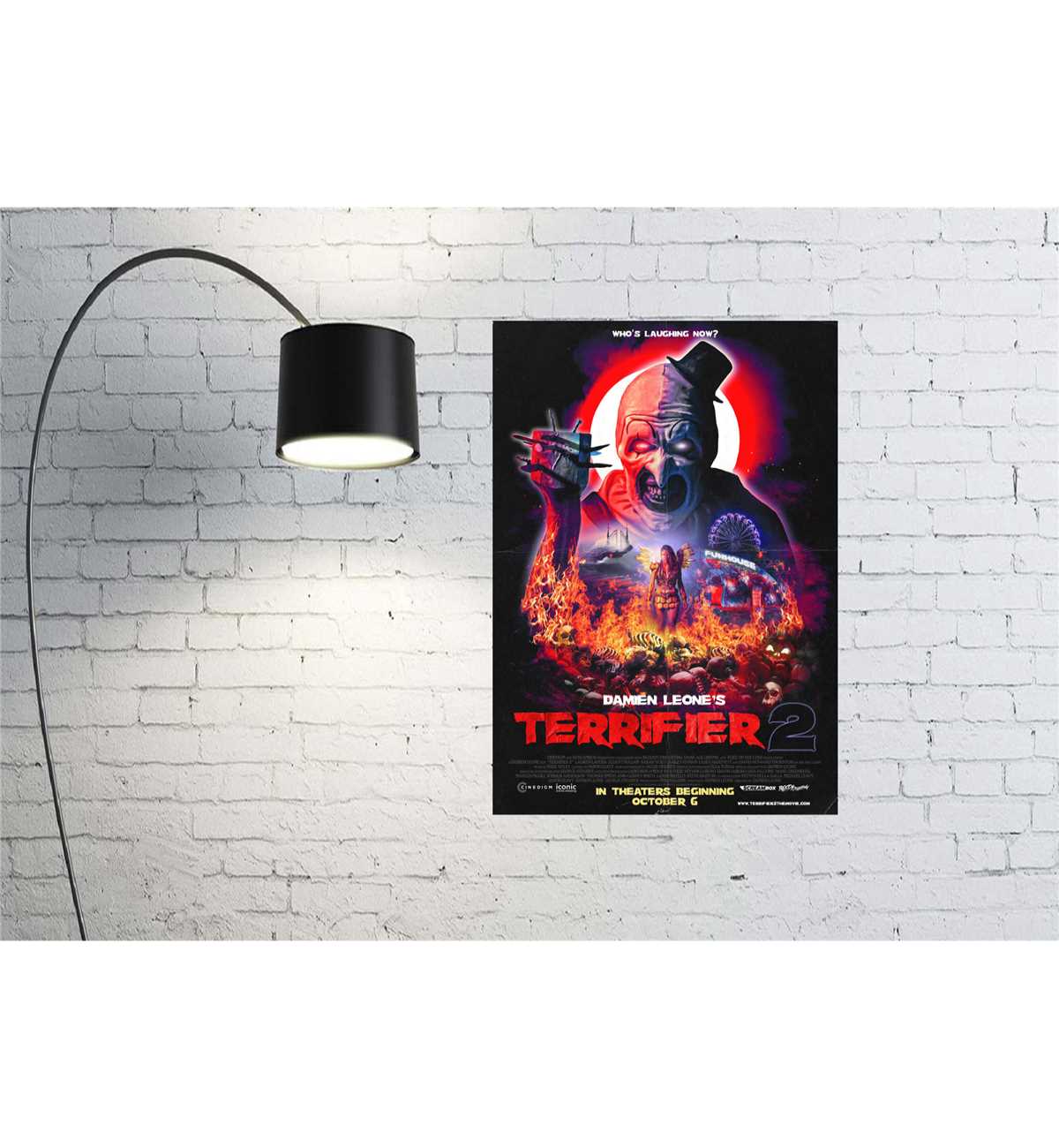 Terrifier 2 Movie Poster 2023 Film - Room | Inspire Uplift