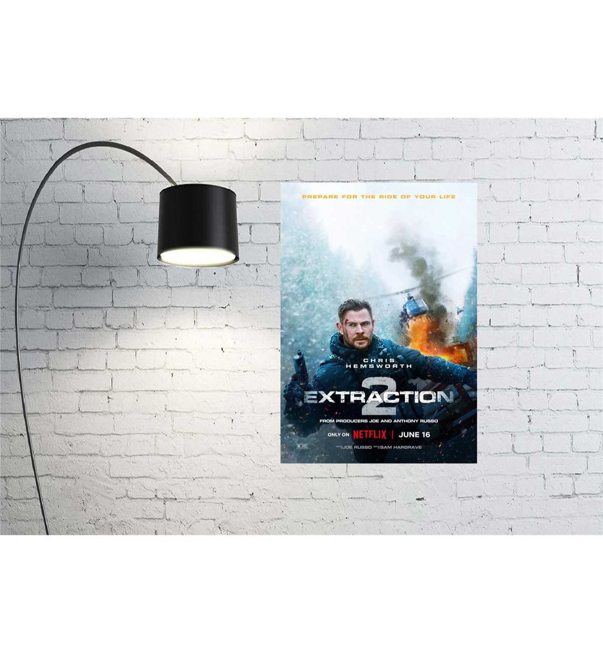 Extraction 2 Movie Poster 2023 Film - Room - Inspire Uplift