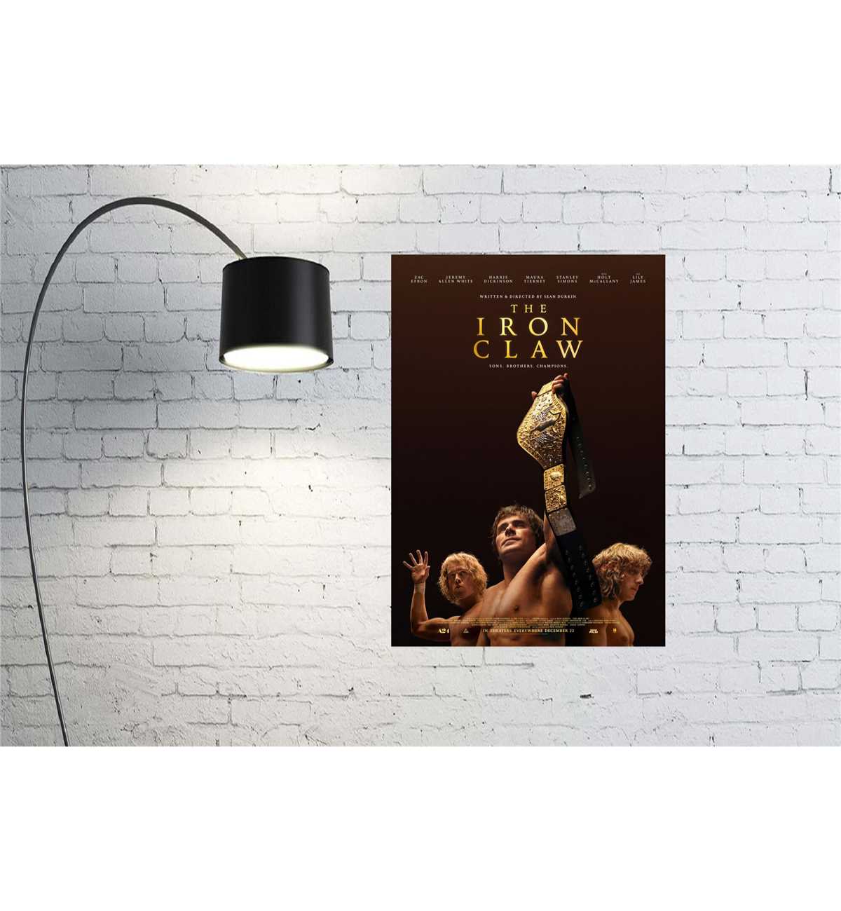 Buy The Iron Claw 2023 Poster | Inspire Uplift