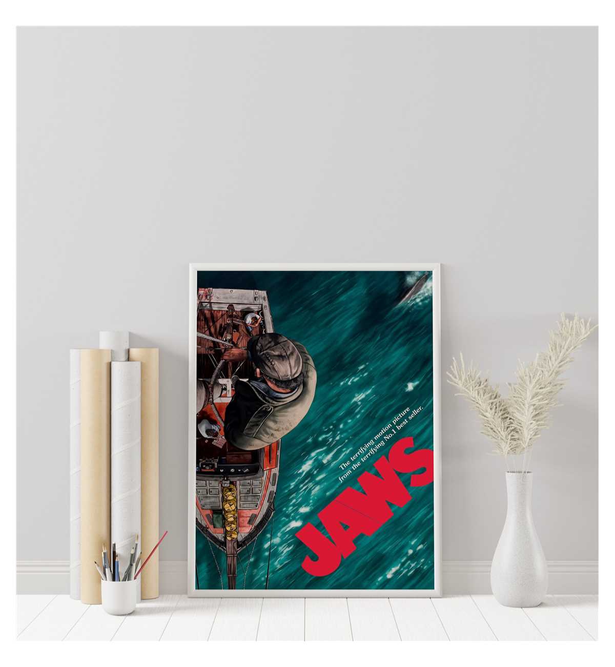 Jaws Poster - Jaws - Steven Spielberg - | Inspire Uplift