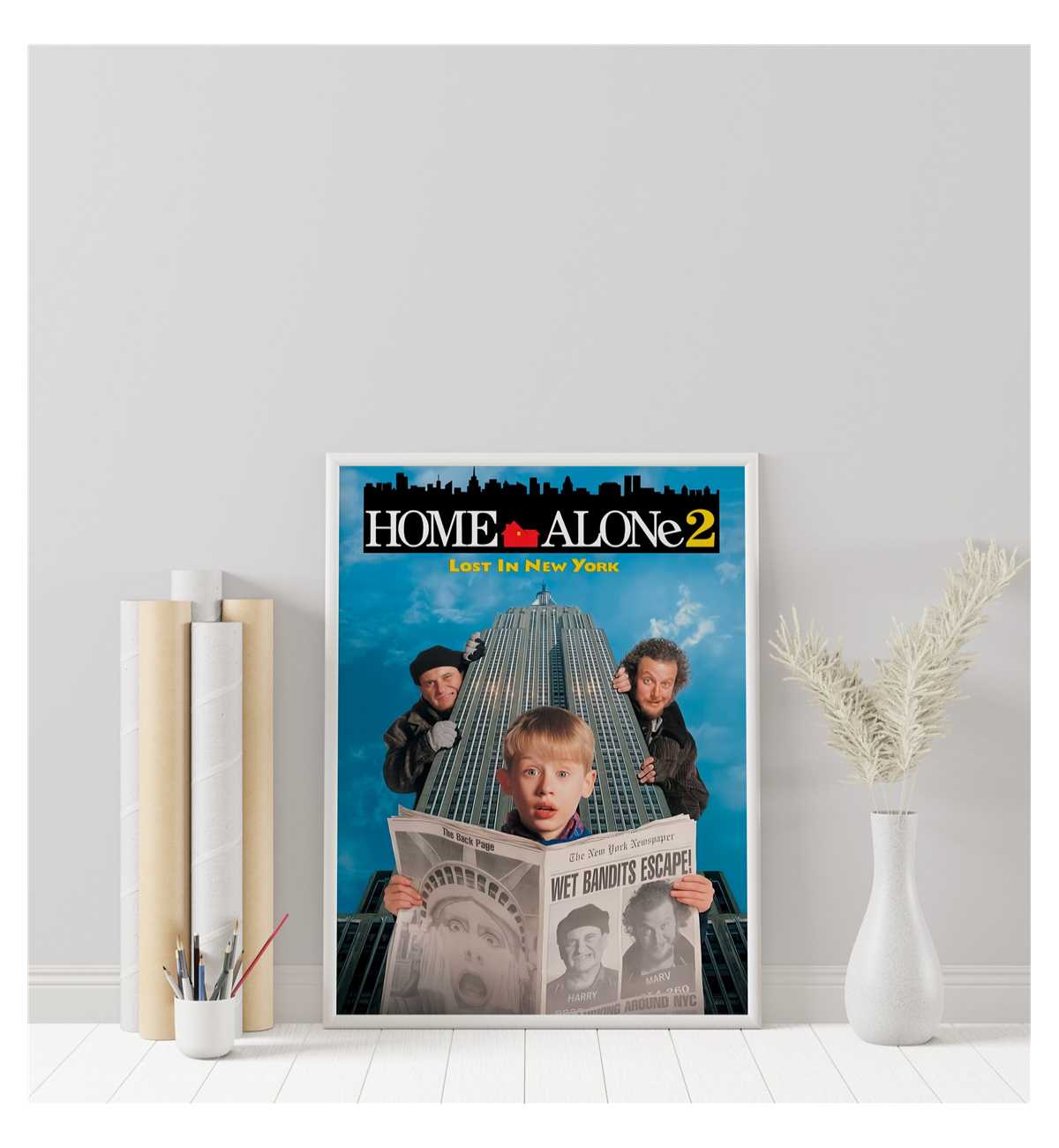 Home Alone Poster - Home Alone - Minimalist - Inspire Uplift