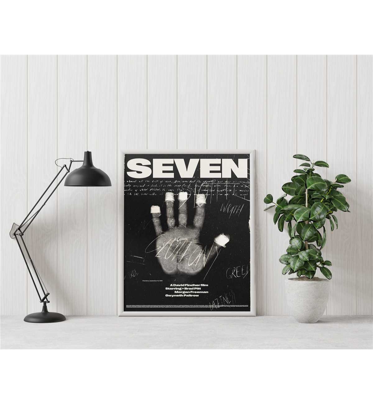 Se7en Poster - Se7en - Seven Movie Poster | Inspire Uplift