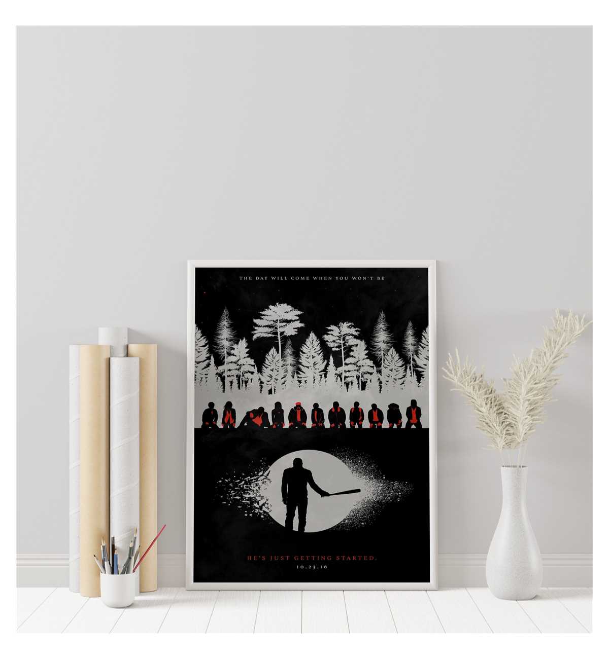 The Walking Dead Poster - TWD - Rick | Inspire Uplift