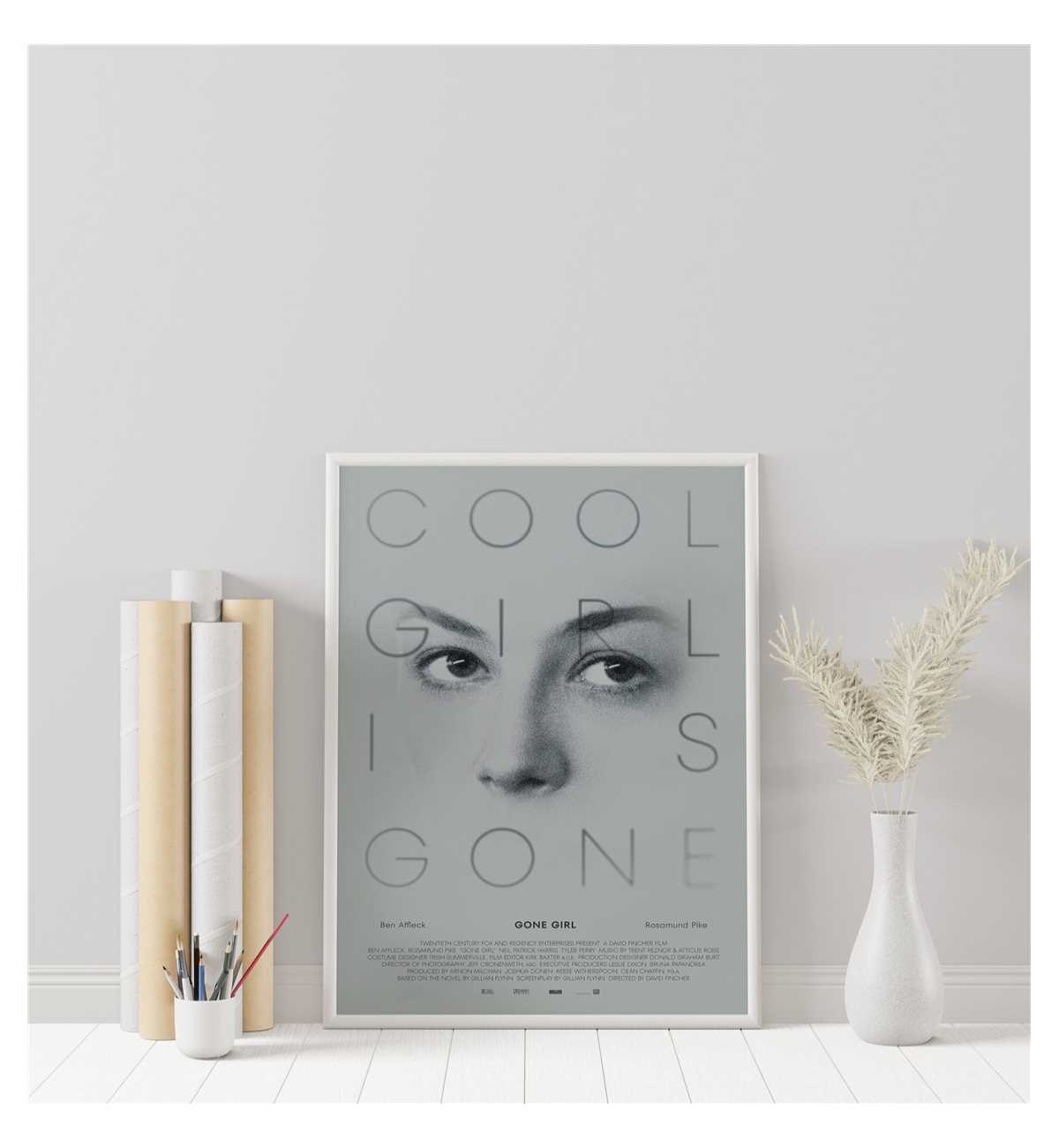 Gone Girl Poster - David Fincher - Vintage - Inspire Uplift