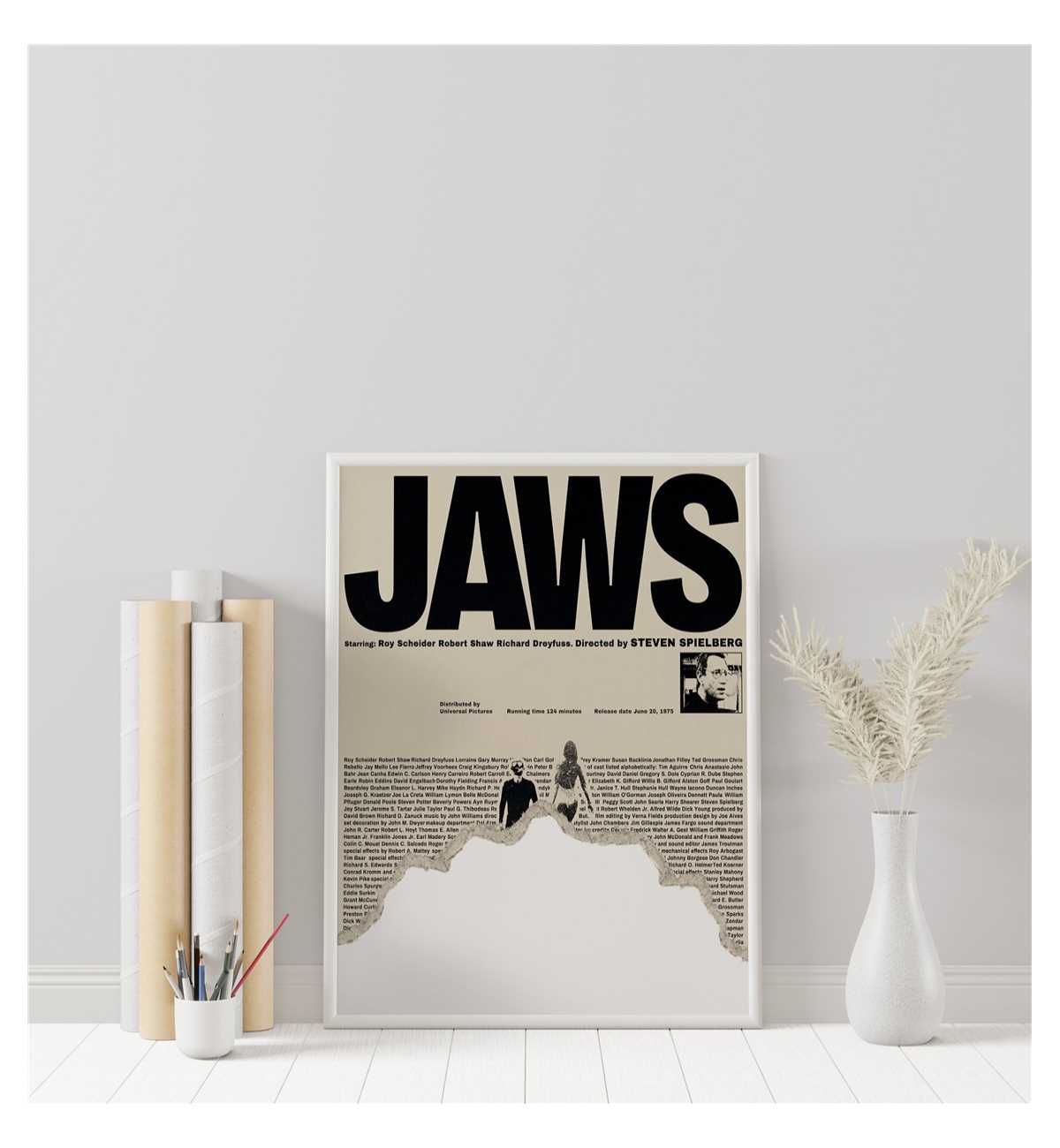 Jaws Poster - Jaws - Steven Spielberg - - Inspire Uplift