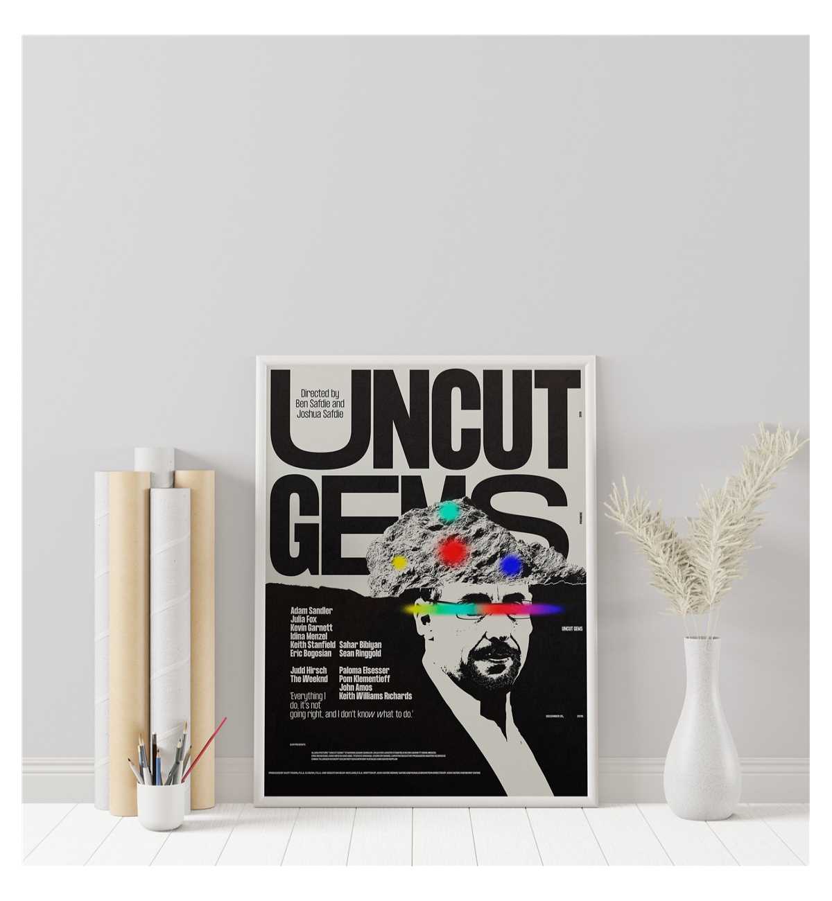 Uncut Gems Poster - Benny Safdie, Josh Safdie | Inspire Uplift