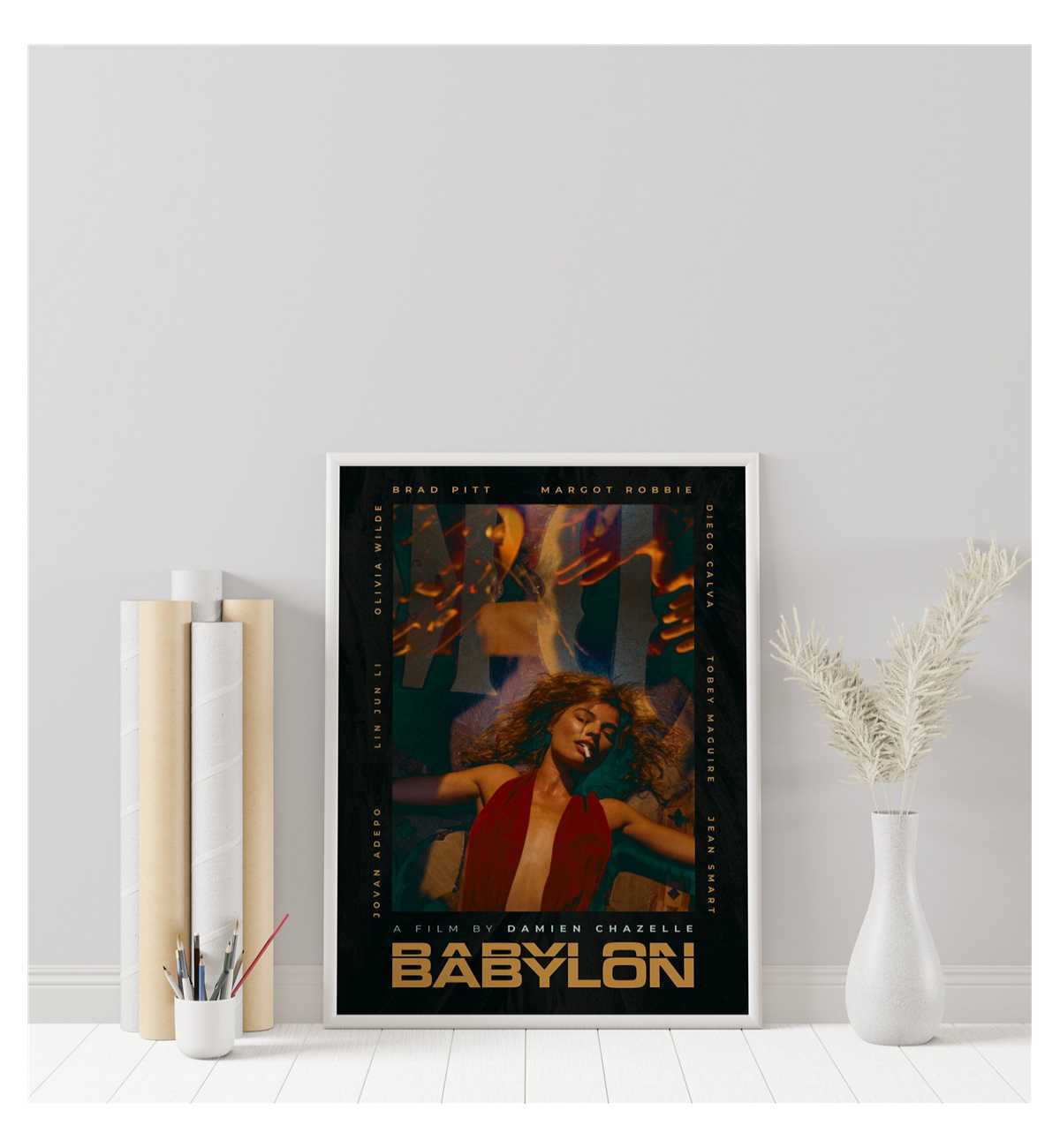 Babylon Movie Poster - Babylon Poster - Minimalist | Inspire Uplift