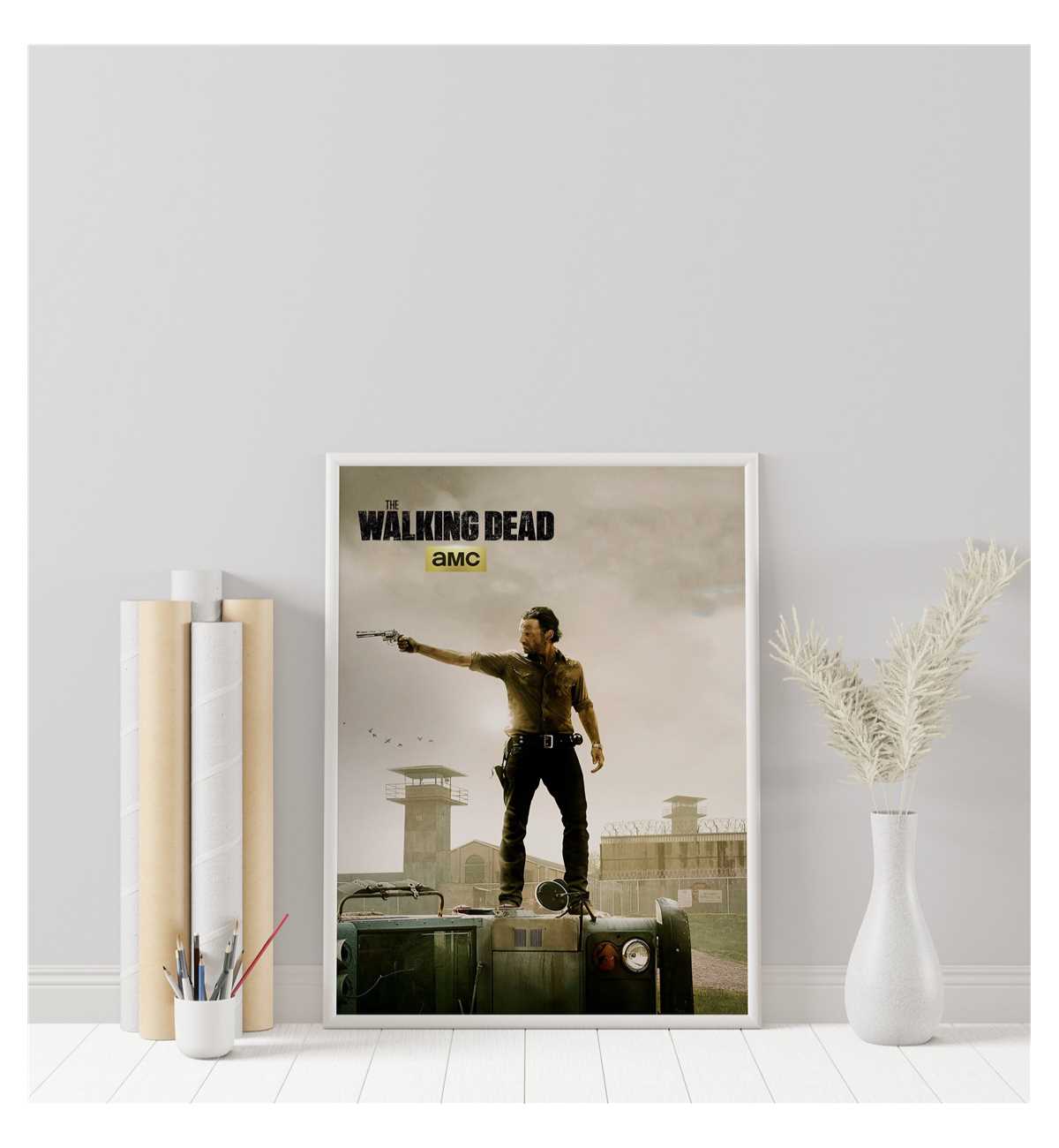 The Walking Dead Poster - TWD - Rick | Inspire Uplift