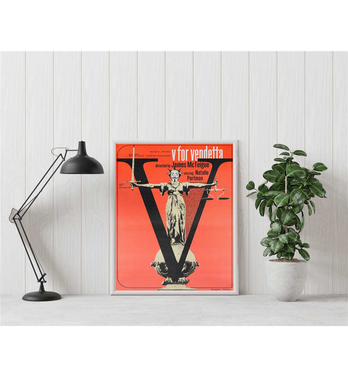 V for Vendetta Poster - James McTeigue - | Inspire Uplift