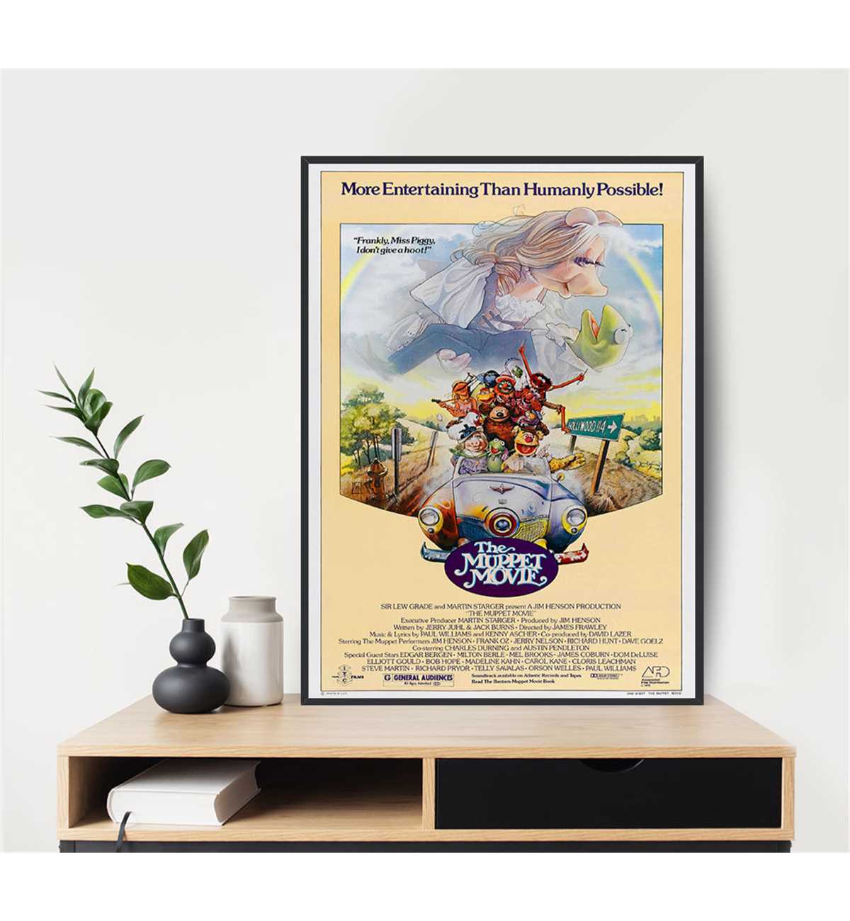 The Muppet Movie 1979 70's Classics Movie Poster | Inspire Uplift