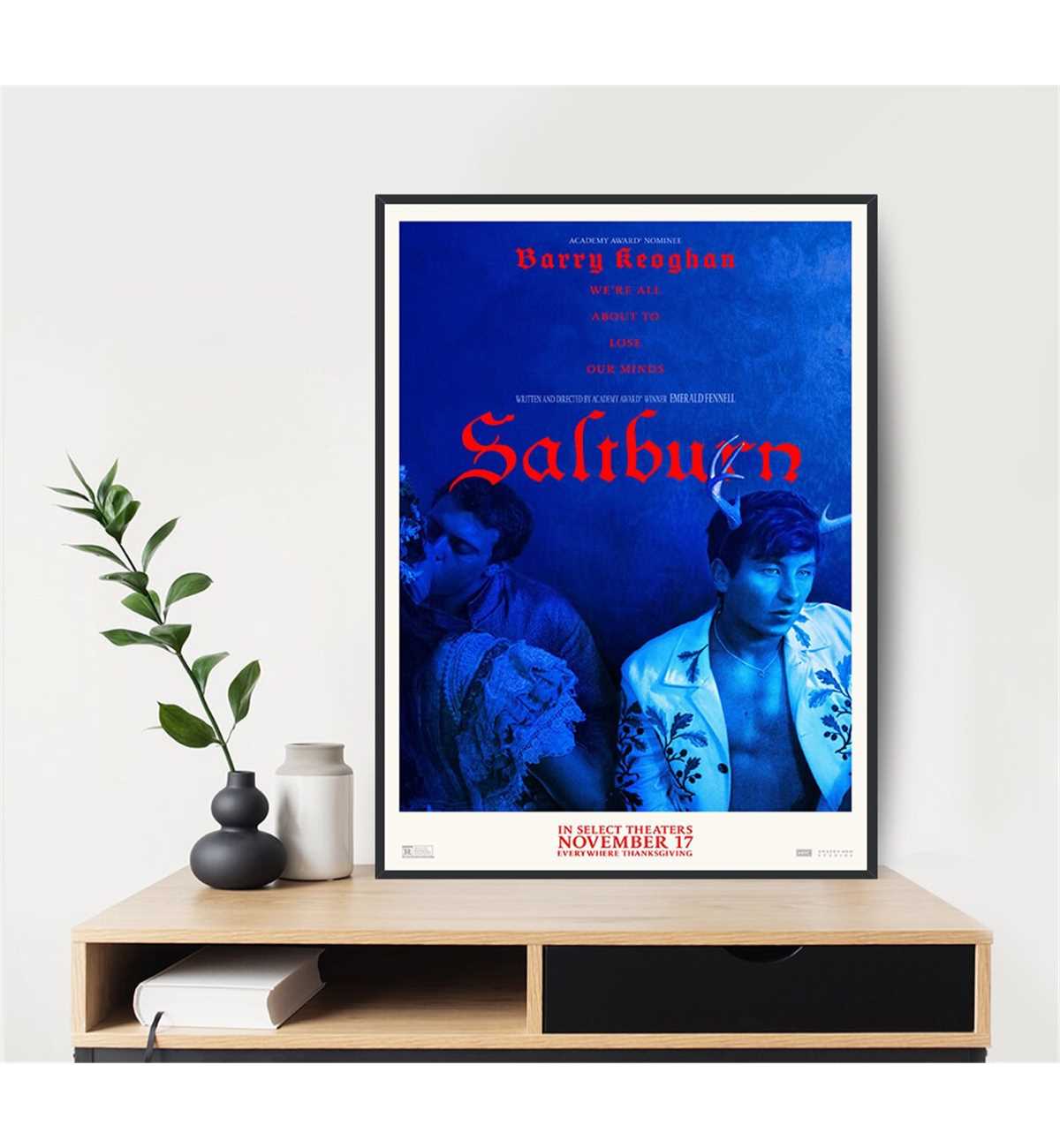 Digital Download Saltburn 2023 Movie Poster New Released | Inspire Uplift