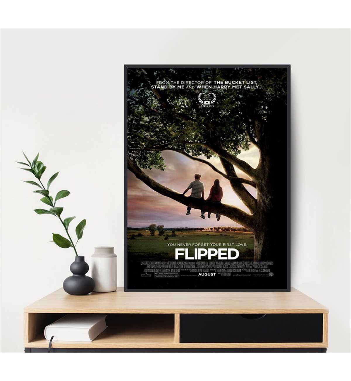 Flipped 2010 Movie Poster Art Room Wall Decor | Inspire Uplift