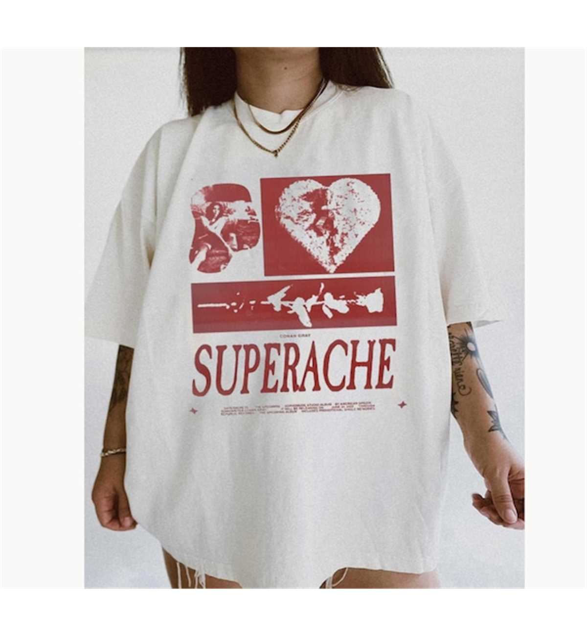Superache Graphic Shirt, CONAN Music GRAY Vintage Superache | Inspire ...