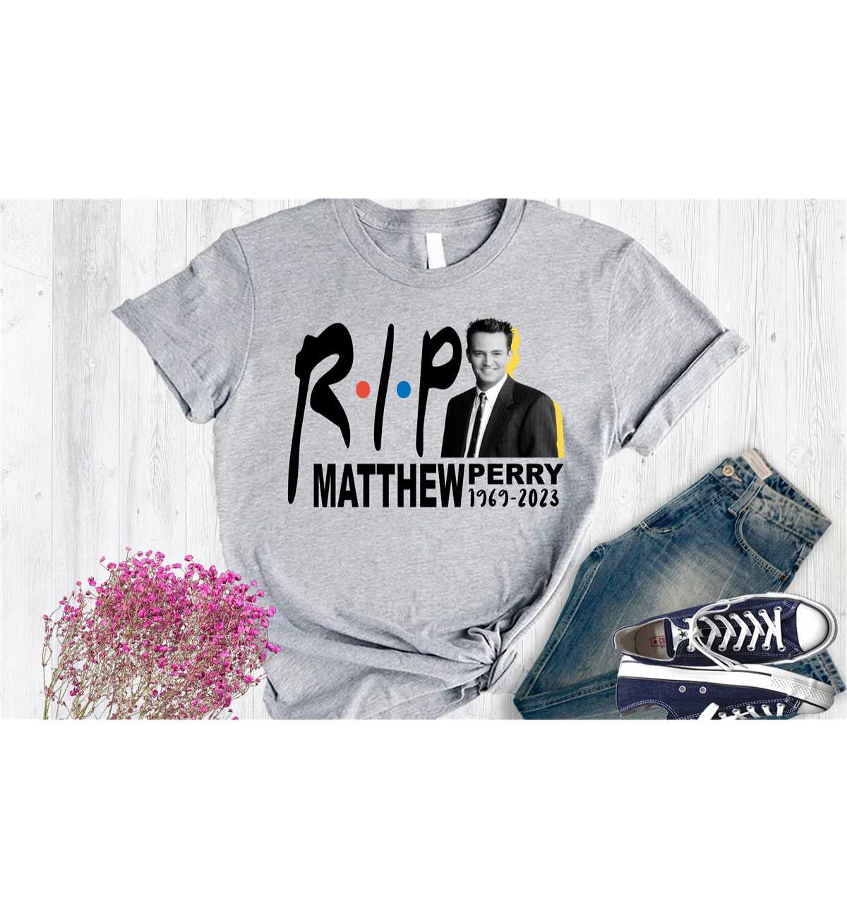 RIP Matthew Perry Shirt, Rest in Peace Matthew | Inspire Uplift