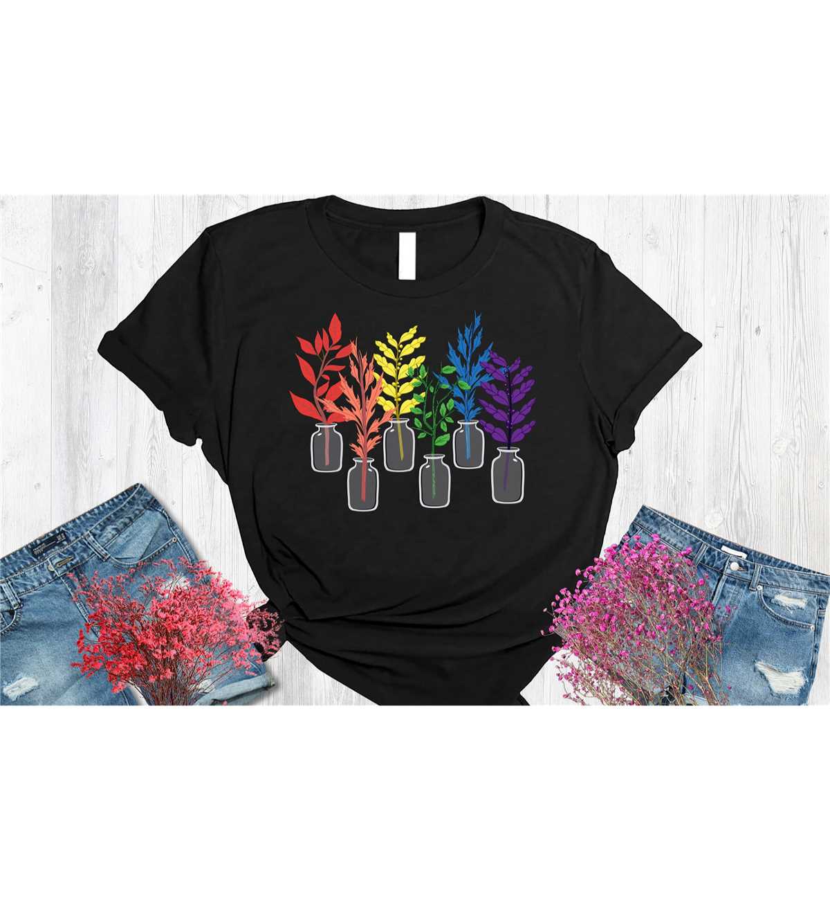 Plant LGBTQ Pride Shirt , Gender Neutral Shirt, | Inspire Uplift
