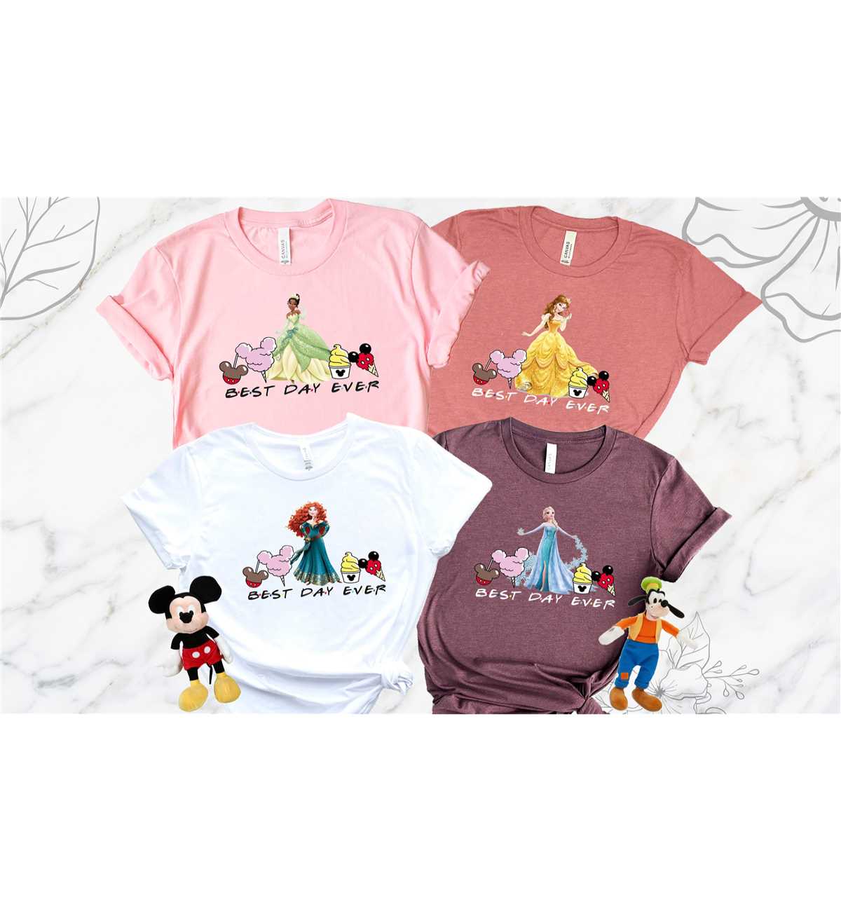 Princess Best Day Ever Shirt, Disney Princess Shirt, | Inspire Uplift