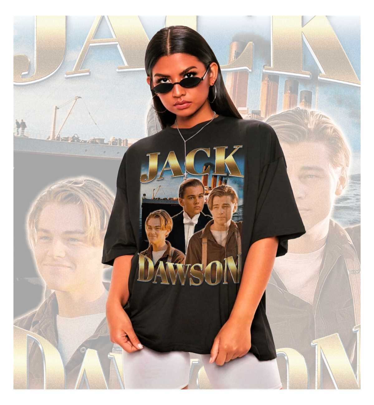 Retro Jack Dawson Shirt -Jack Dawson Tshirt,Jack Dawson | Inspire Uplift