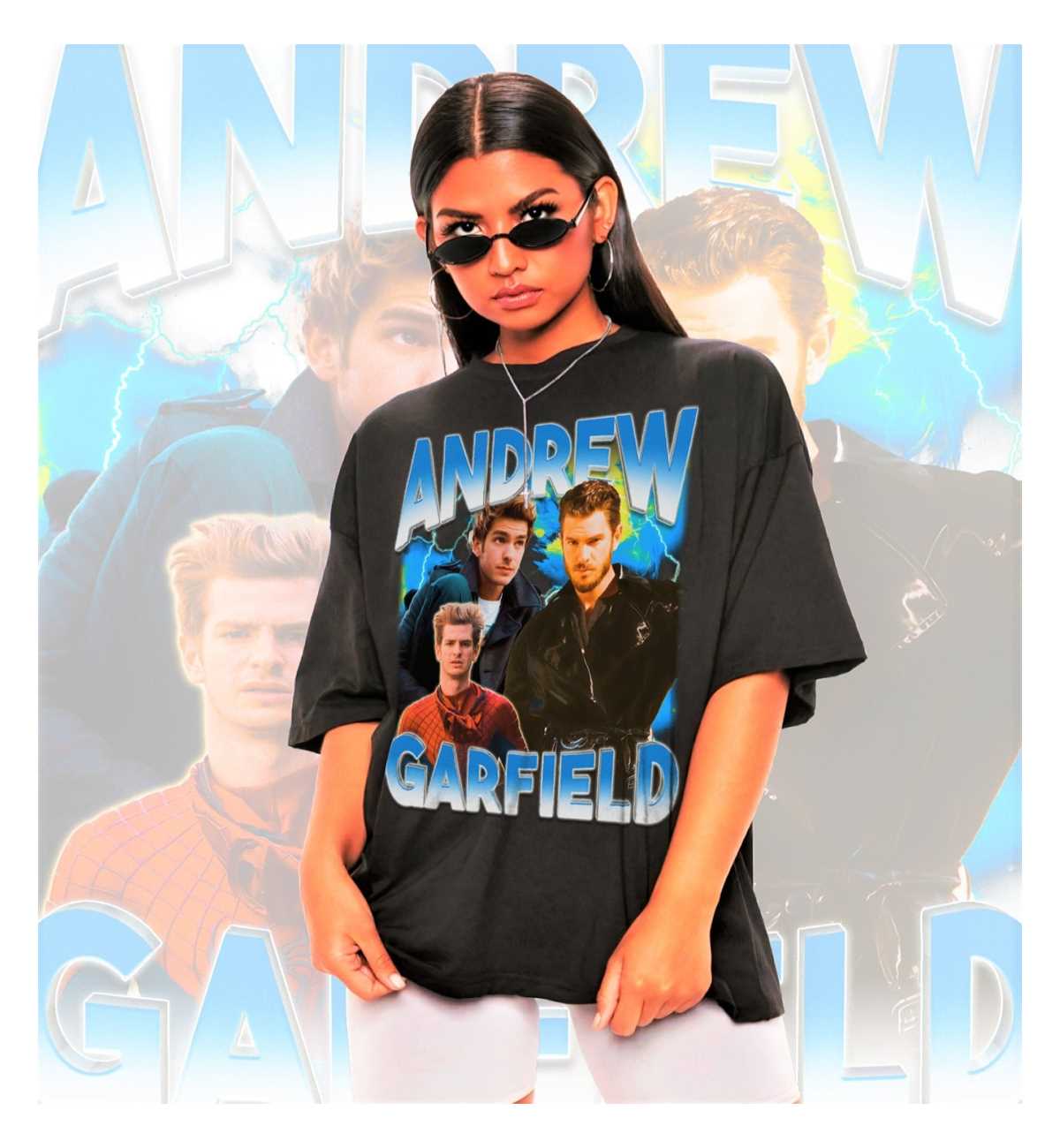 Retro ANDREW GARFIELD Shirt -Andrew Garfield Tshirt,Andrew G - Inspire ...