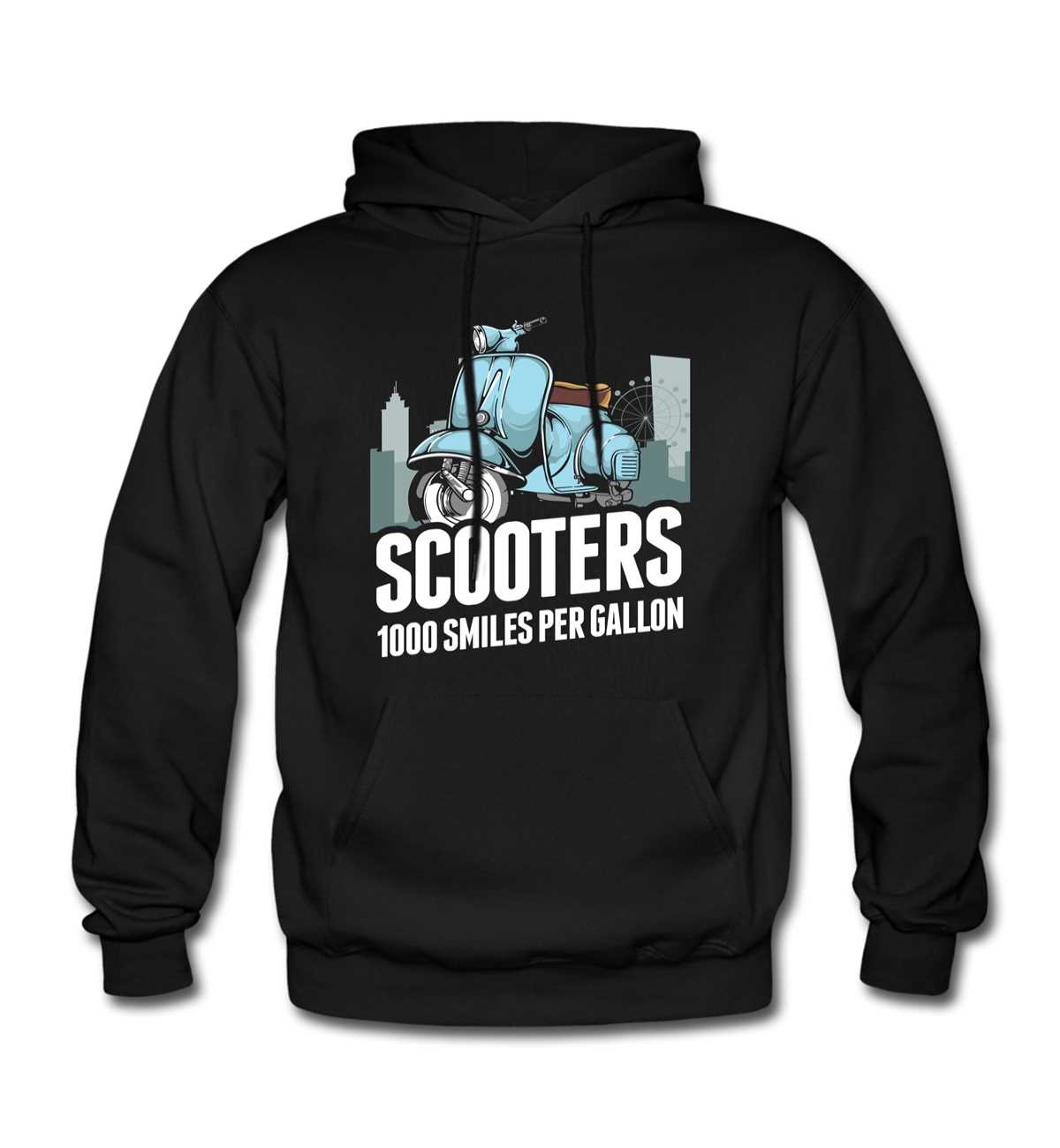 Scooter Hoodie. Scooter Gift. Scooter Rider Gift. Rider | Inspire Uplift