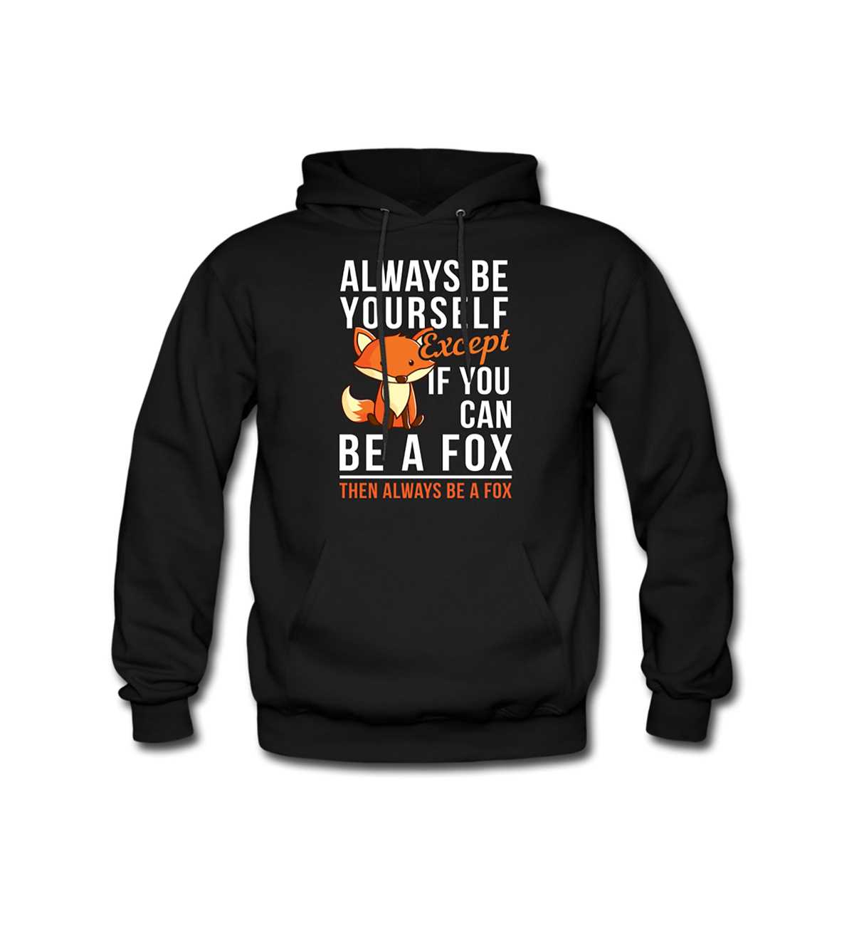 Cute Fox Hoodie. Fox Lover Sweater. Fox Sweatshirt. | Inspire Uplift