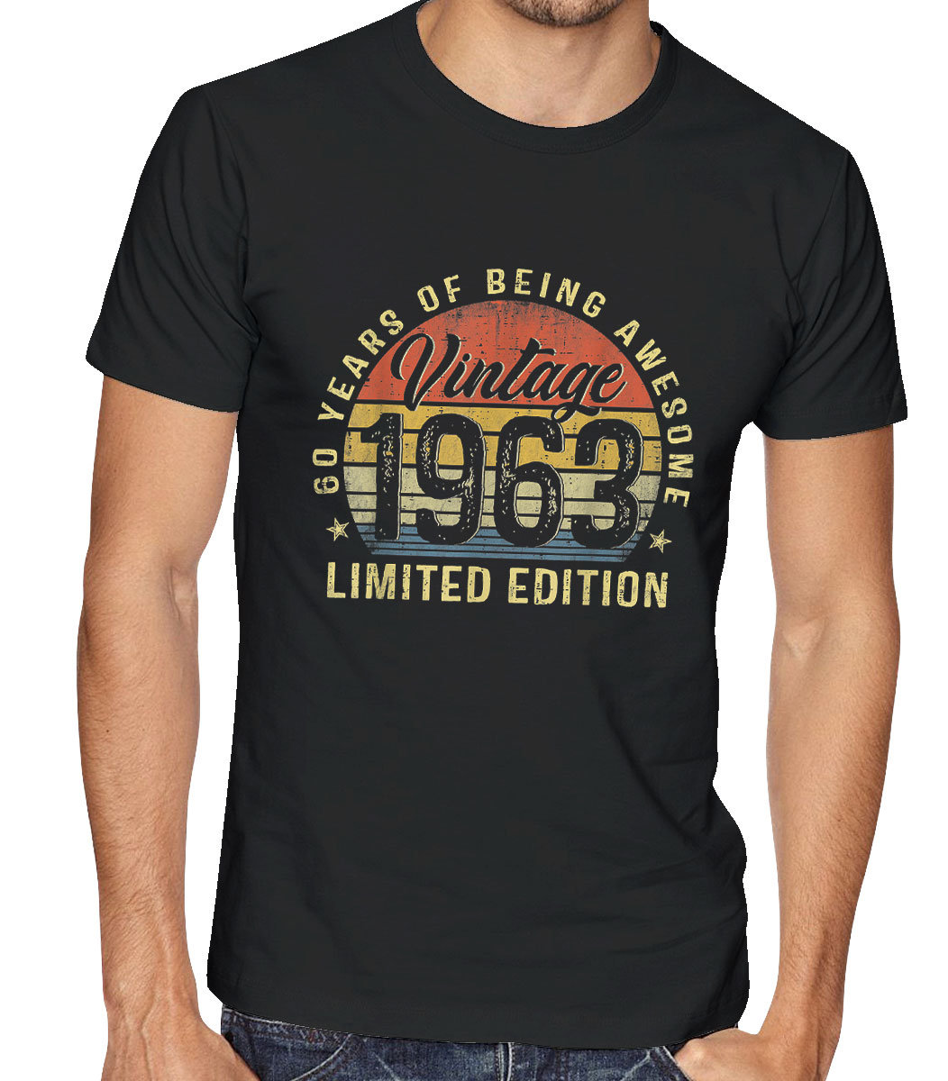 Vintage 1963 Limited Edition 60 Year Old Gifts 60th Birthday - Inspire ...