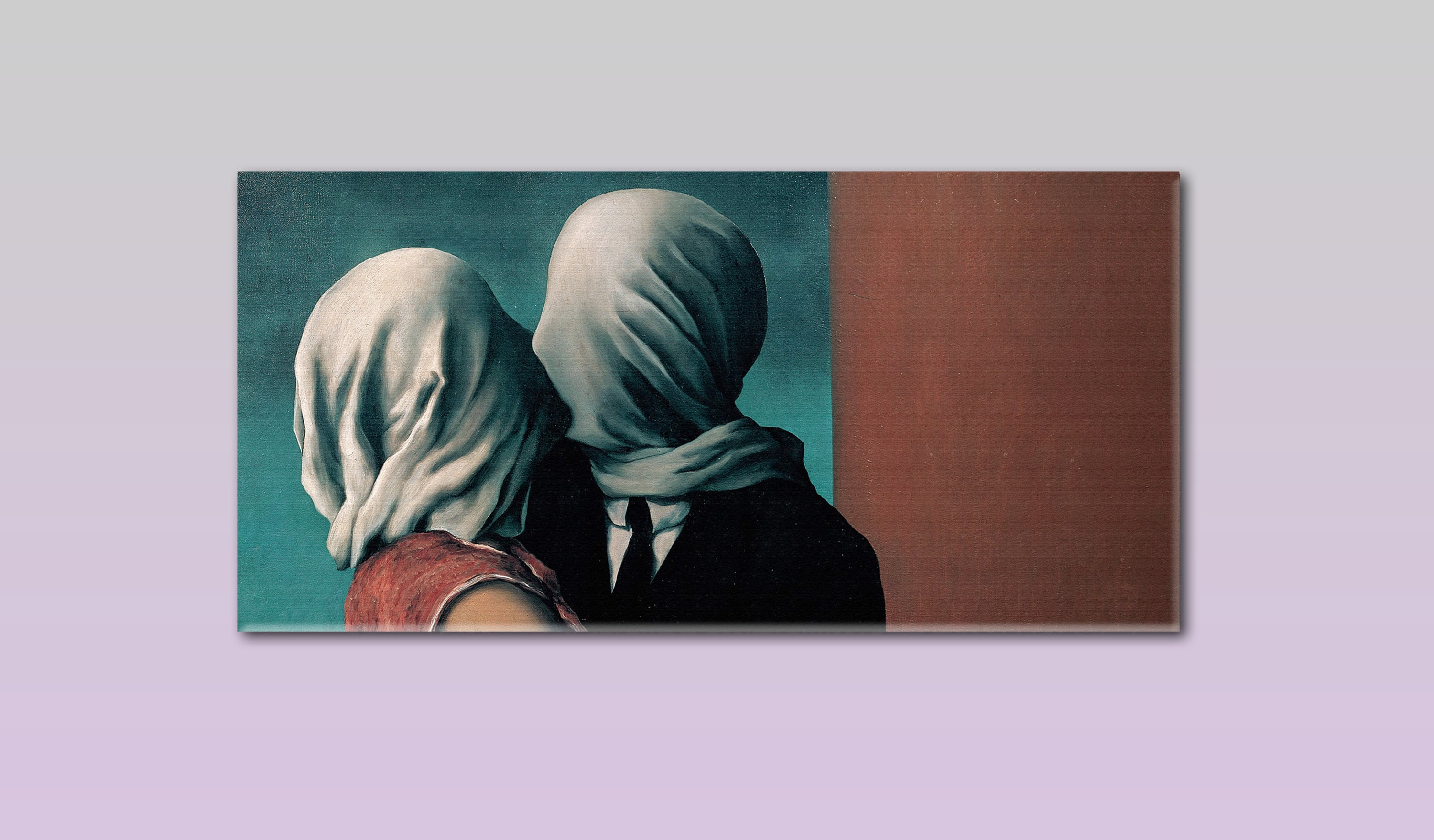 Rene Magritte The Lovers, Rene Magritte Canvas, Rene Magritt | Inspire ...