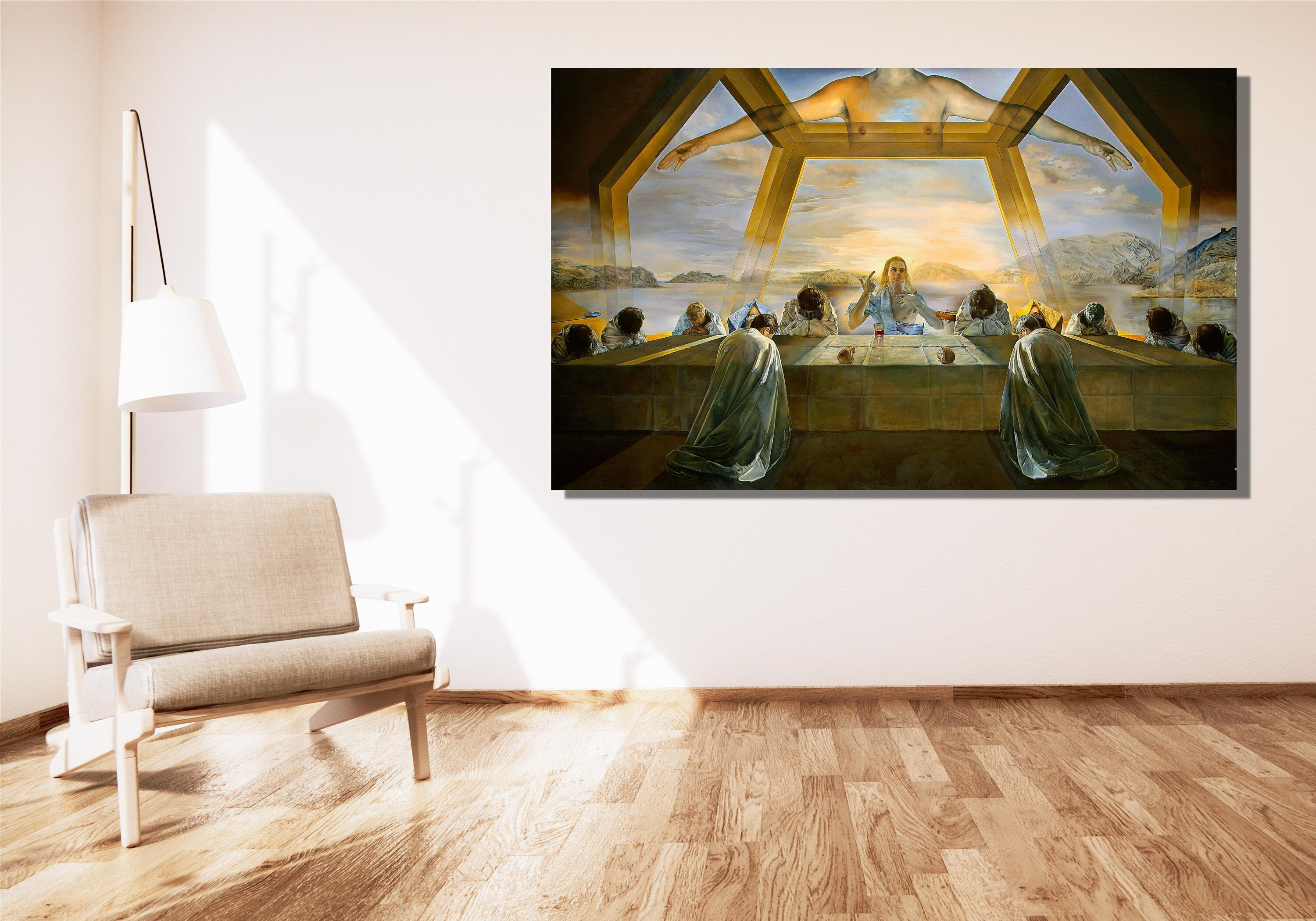 Salvador Dali Jesus Disciples Print Art,Salvador Dali Last S - Inspire ...