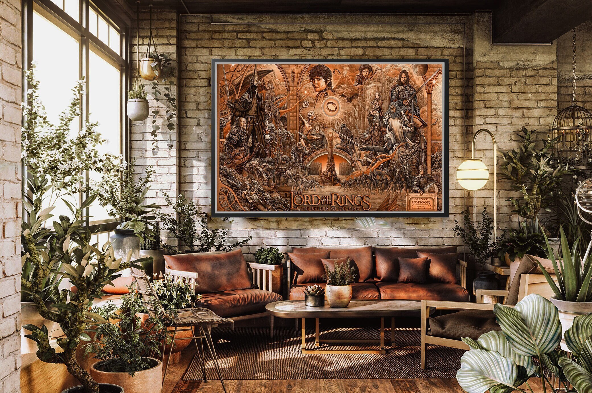 Lord of the Ring Trilogy Canvas, LOTR Poster, Lotr Print, Lo - Inspire ...