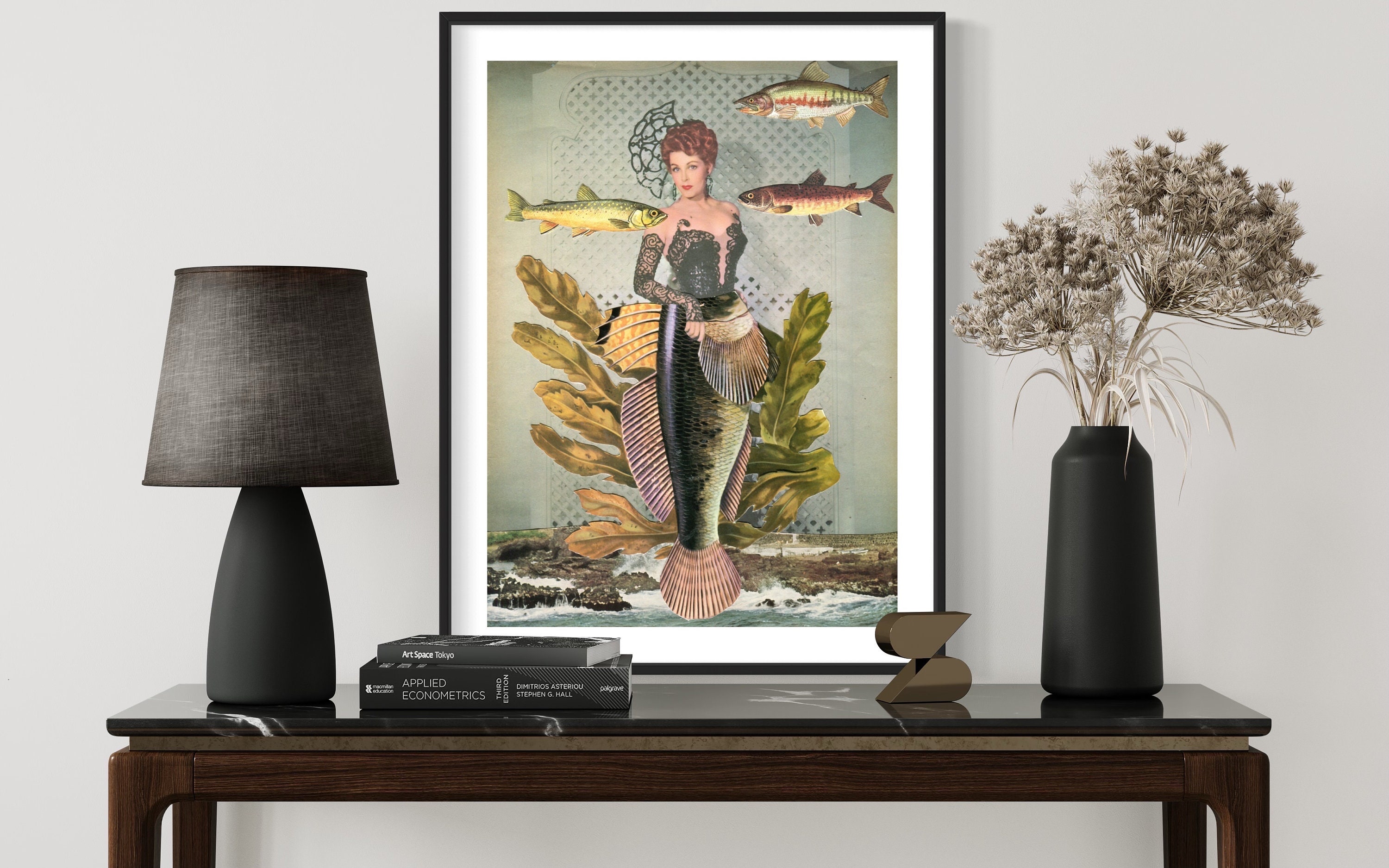 Mermaid print, Underwater artwork, Mermaid illustration, Vin | Inspire ...