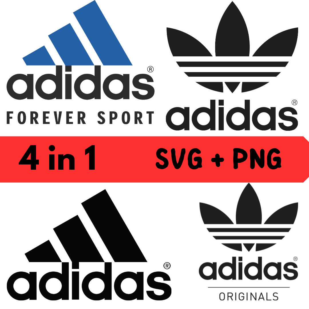 Adidas Svg, Adidas Logo Svg Bundle, adidas Clipart, Adidas v | Inspire ...