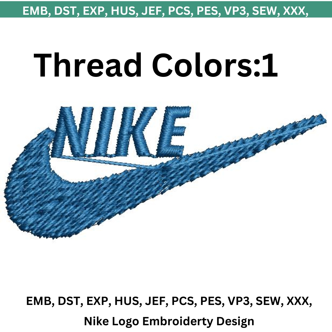 Nike Logo Embroidery Design 213 | Inspire Uplift