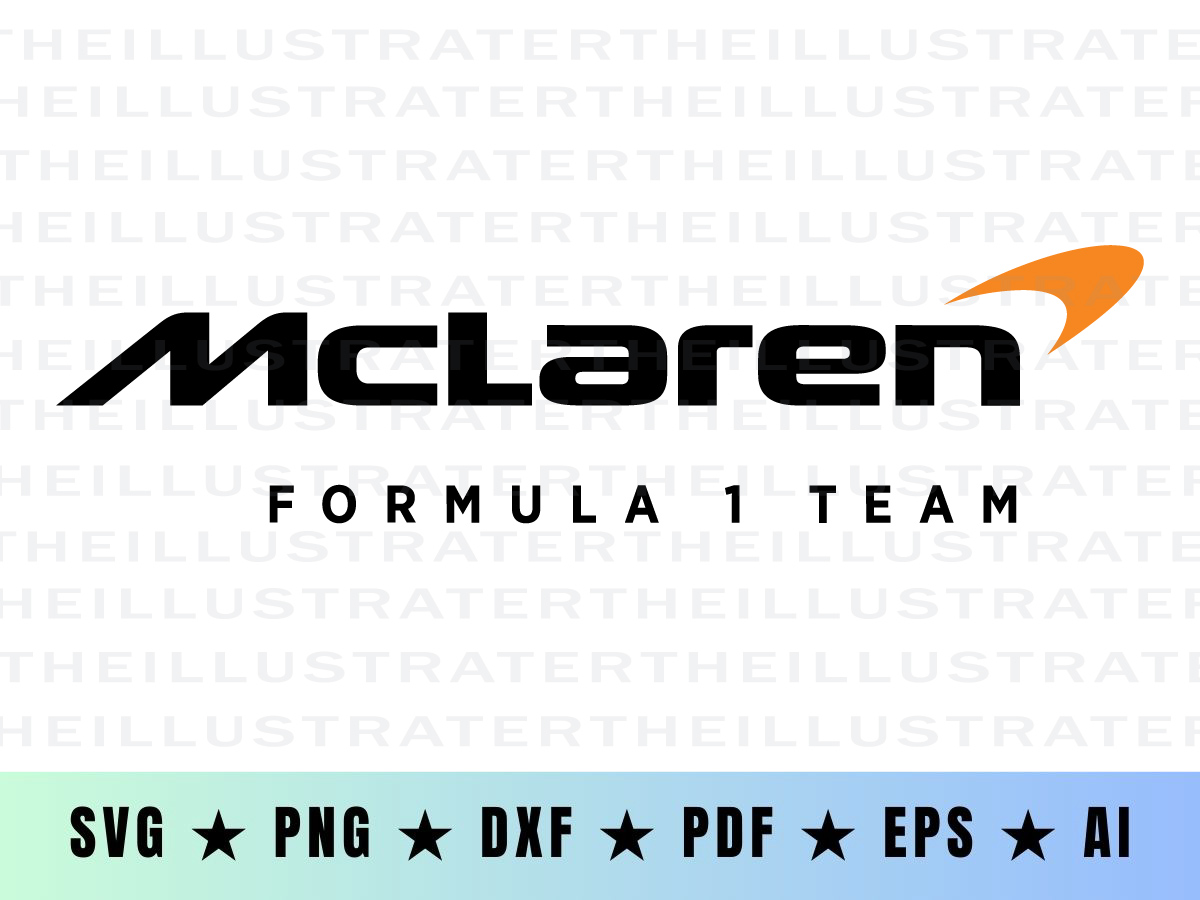 McLaren Racing F1 Team, F1, Cut File, Cnc, Cricut File, Vect - Inspire ...