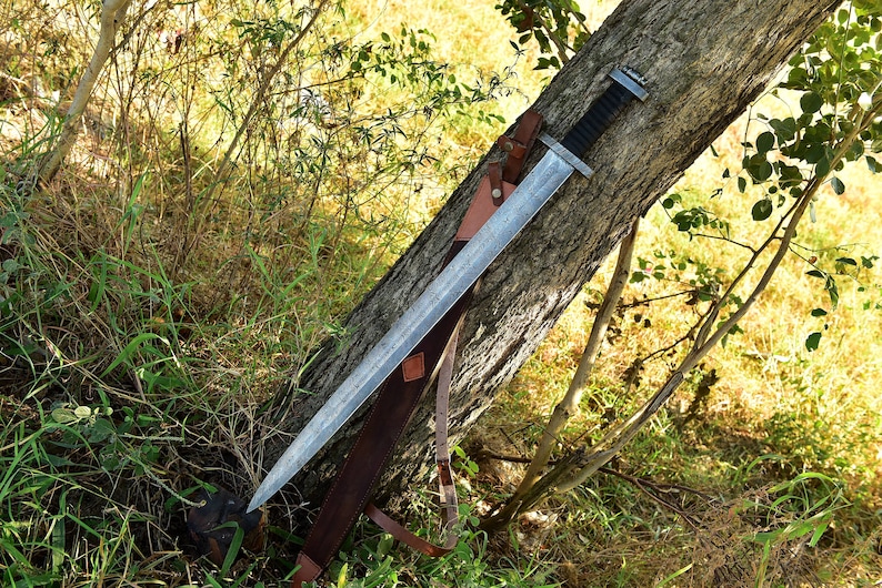 Viking Sword,Hand Forged Sword,Damascus Sword,Gift For Him,V | Inspire ...
