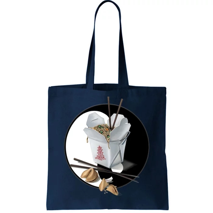Yin Yang Takeout Chinese Tote Bag | Inspire Uplift