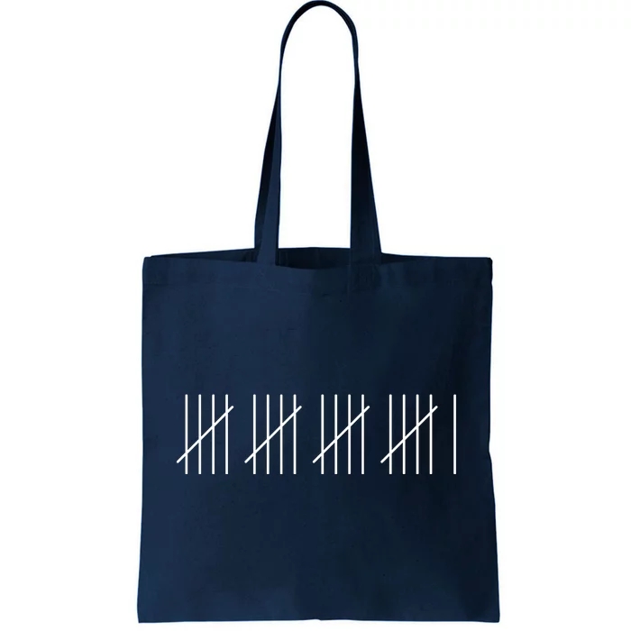21 Twenty-One Years Old 21st Birthday Lines Tote Bag | Inspire Uplift