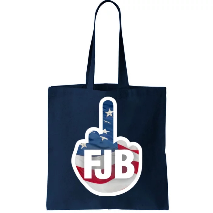FJB Flag Logo Front And Back Tote Bag - Inspire Uplift