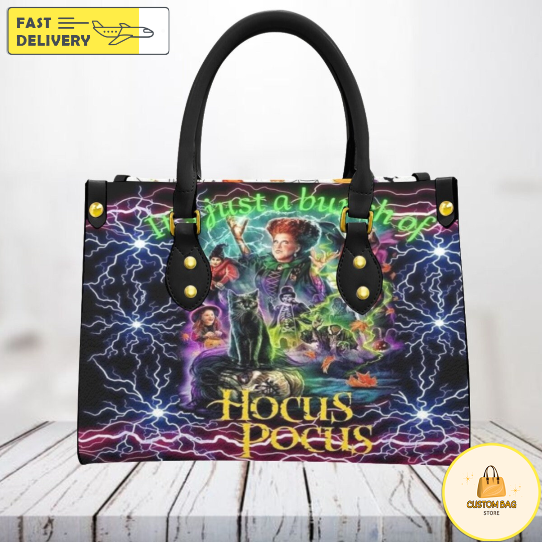Hocus Pocus Leather Bags,Hocus Pocus Lovers Handbag,Hocus Po | Inspire ...