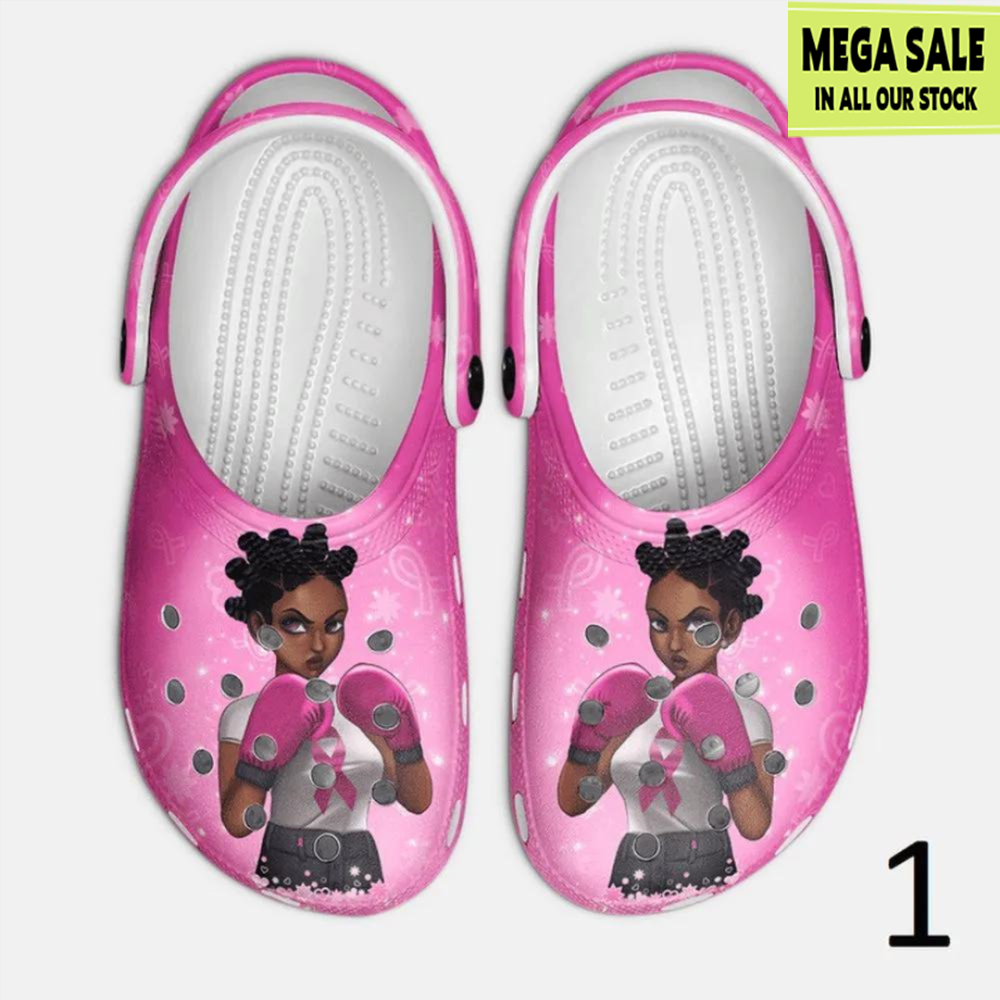 A Woman Fight Against With Breast Cancer Crocs Clog Shoes Fo | Inspire ...