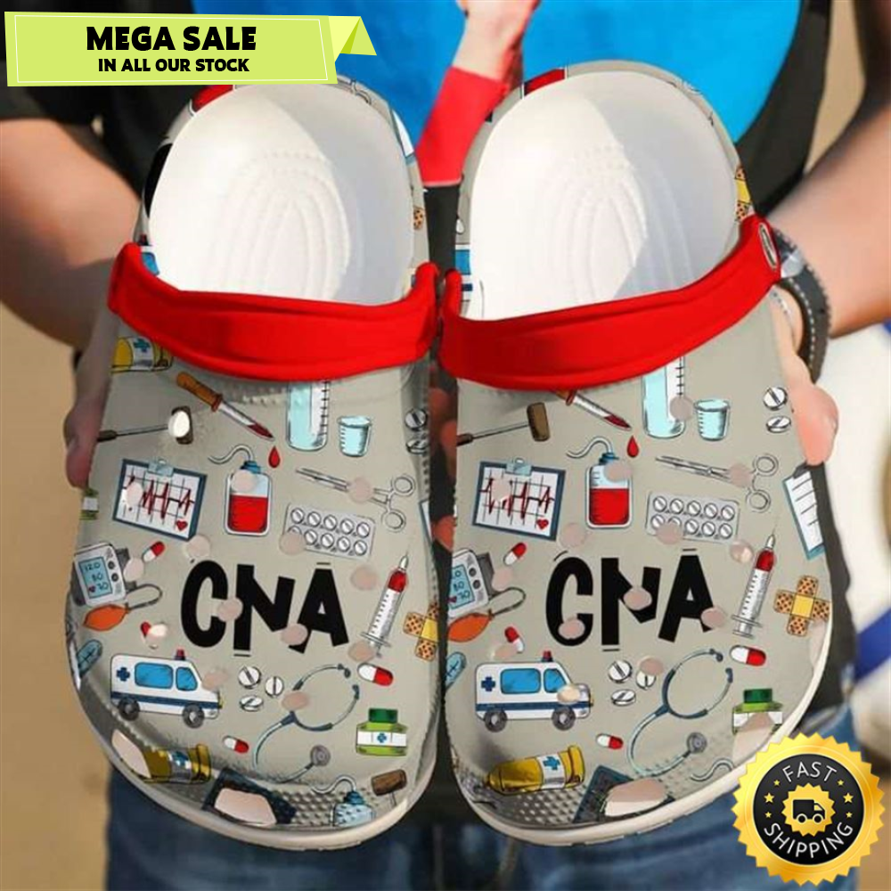 CNA Nurse Job Tools Crocs Crocband Clog Shoes | Inspire Uplift
