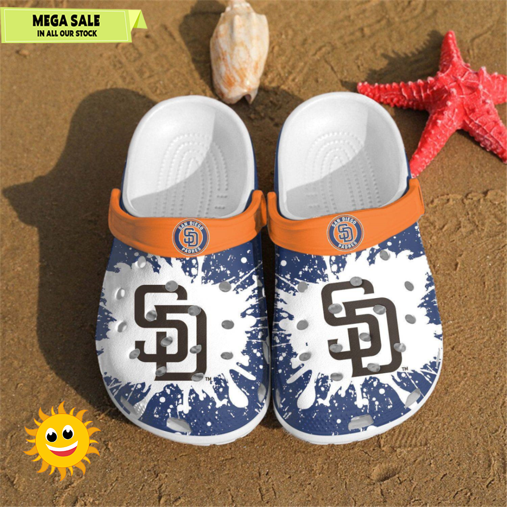 San Diego Padres Crocs Crocband Clog Shoes For Men Women, Cu | Inspire ...