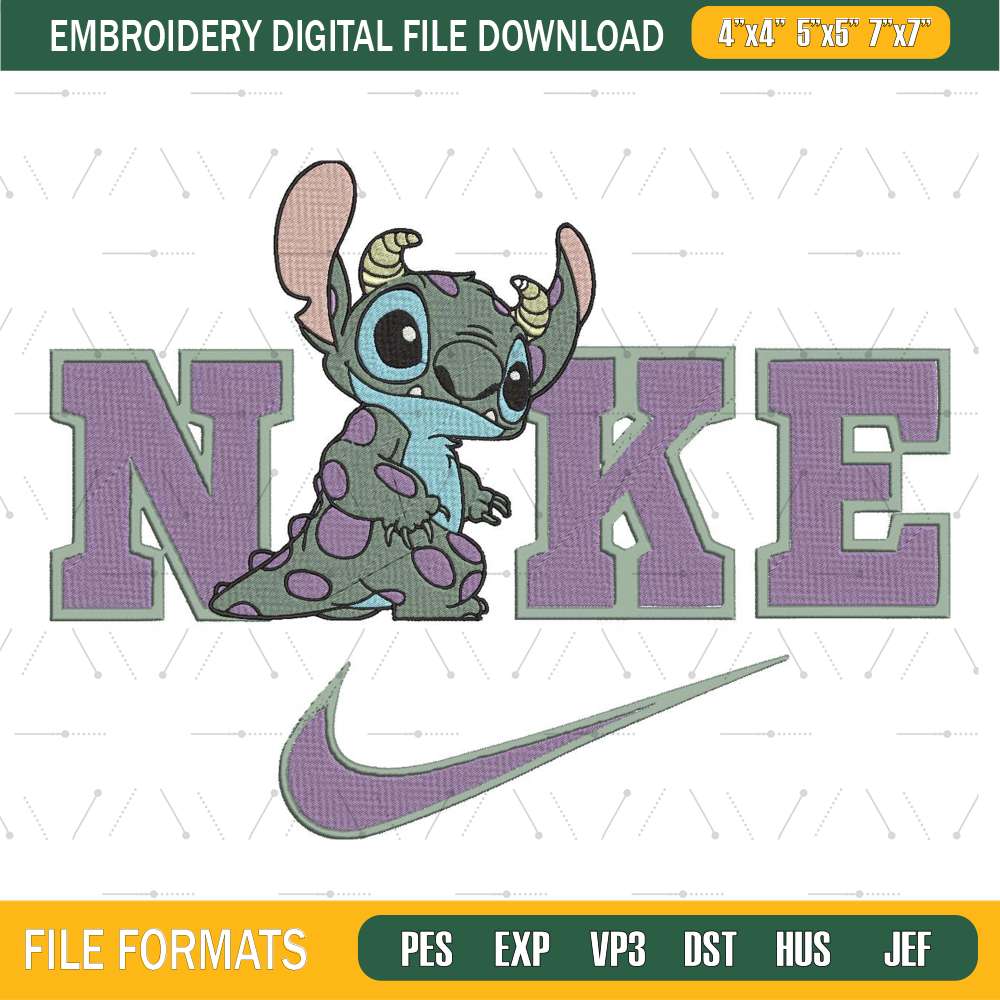 Nike Stitch Embroidery Design,Lilo And Stitch Embroidery Mac | Inspire ...