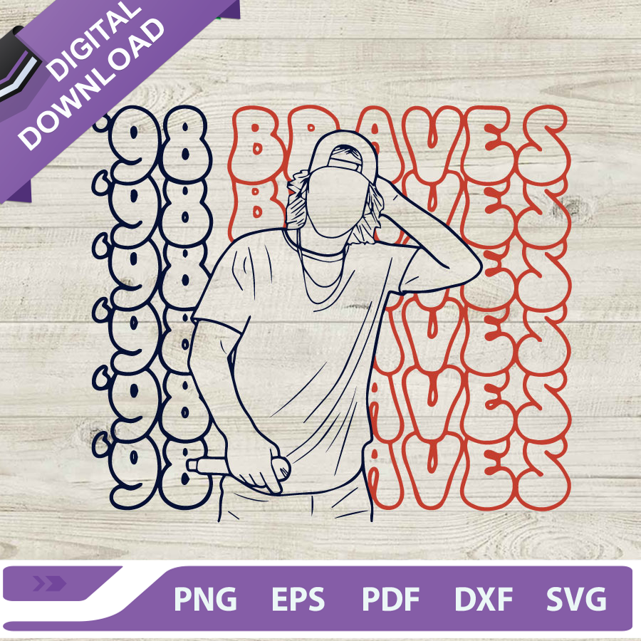 braves wallen svg - Inspire Uplift