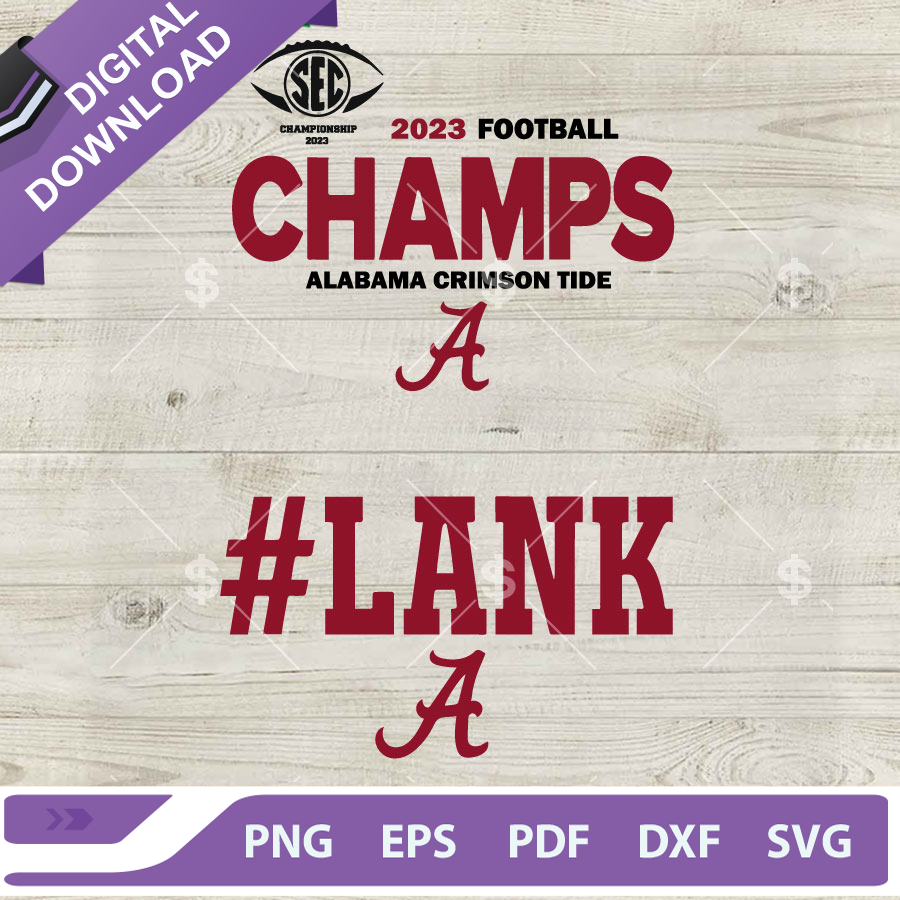 Alabama sec championship SVG bundle, Alabama Lank A SVG, Ala | Inspire ...